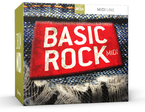 Toontrack Basic Rock Drum MIDI Pack | Sweetwater