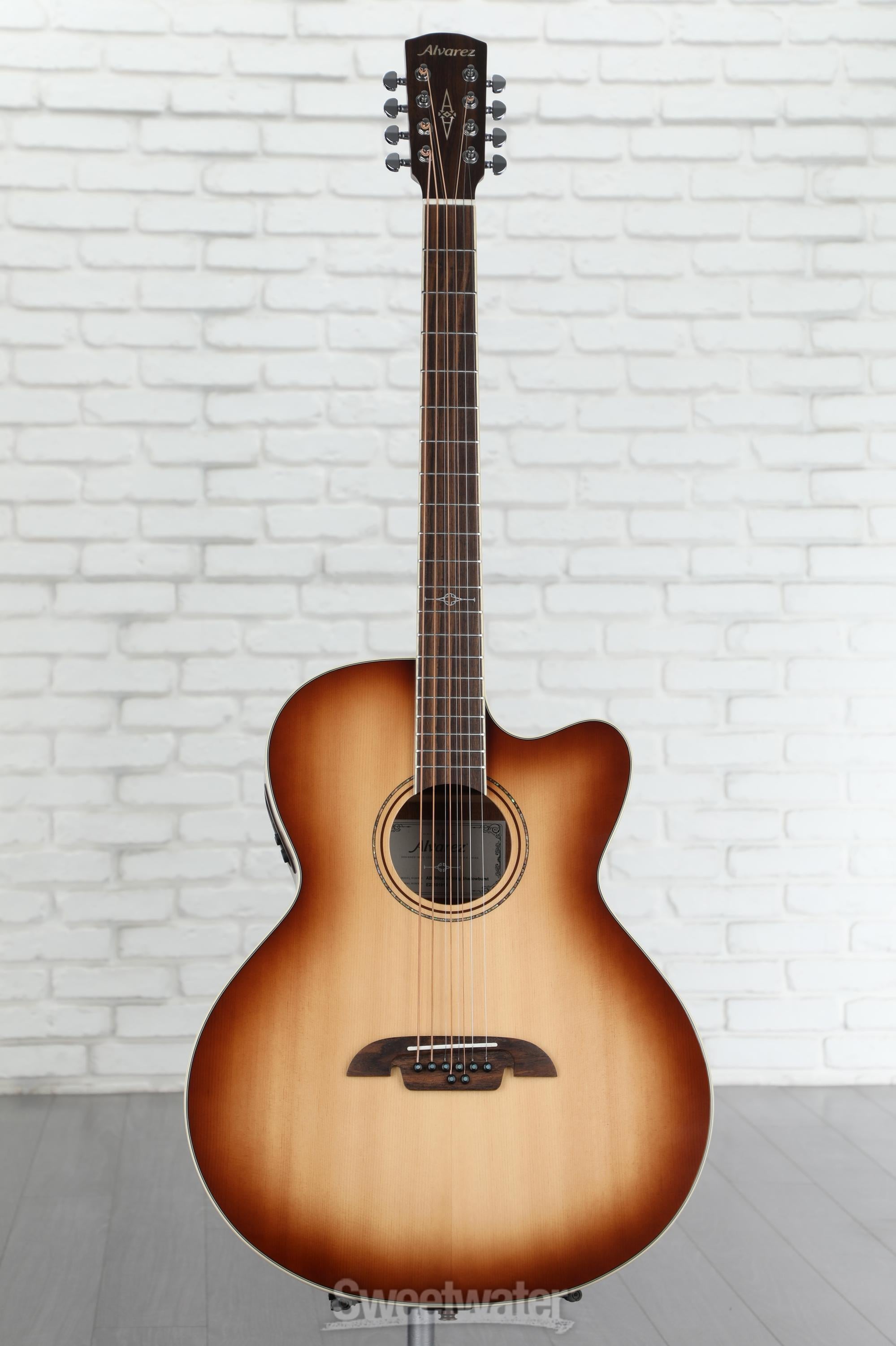 Alvarez ABT60CE Artist Series 8-string Baritone Acoustic-electric ...