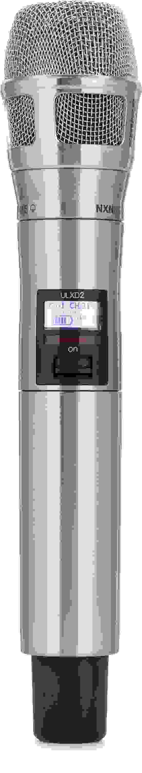 Shure ULXD2/Nexadyne Wireless Handheld Microphone Transmitter - Nickel ...