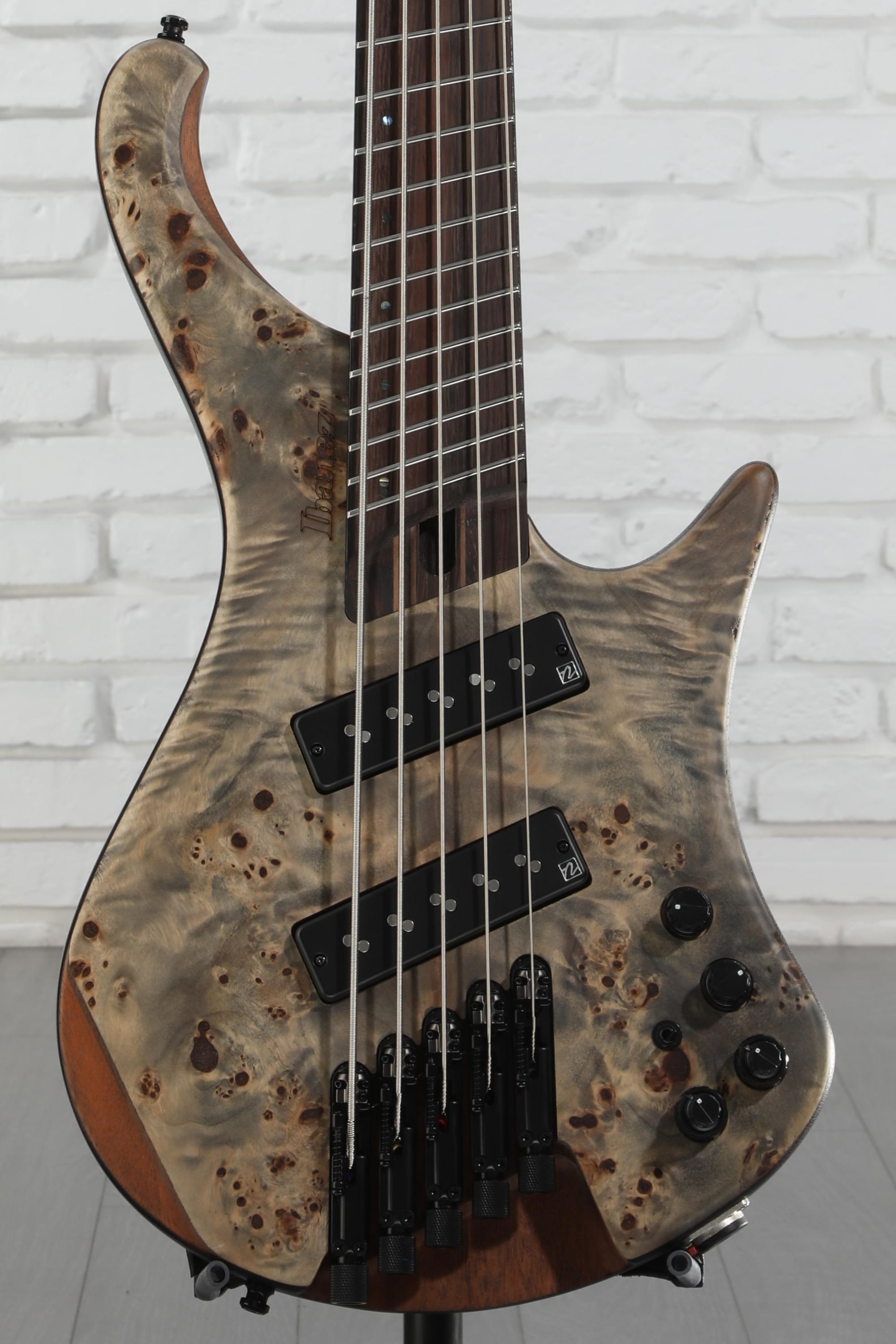 Ibanez Bass Workshop EHB1505MS 5-string Multi-scale Bass Guitar - Black ...