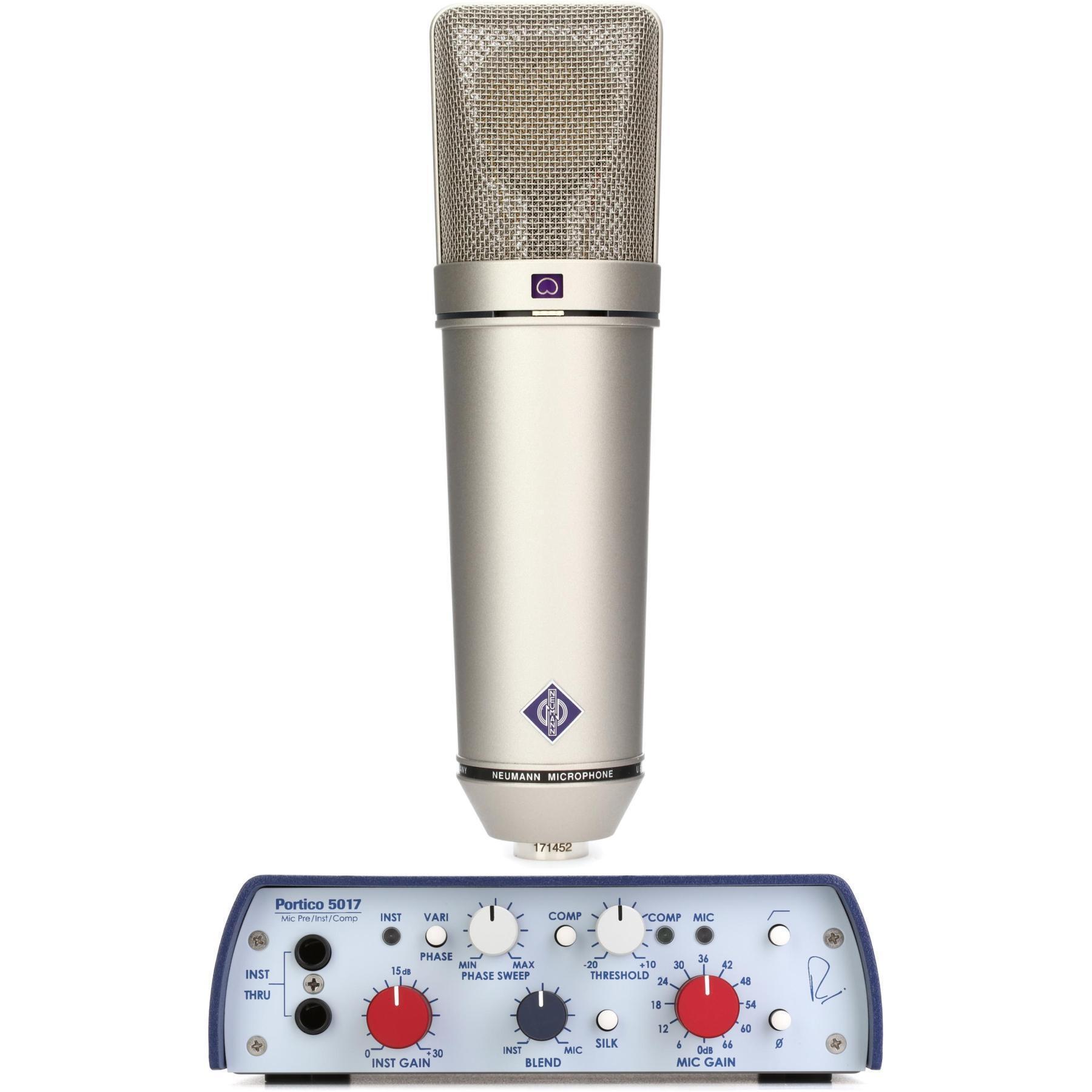 Neumann U 87 Ai Set Large-diaphragm Condenser Microphone with Rupert ...