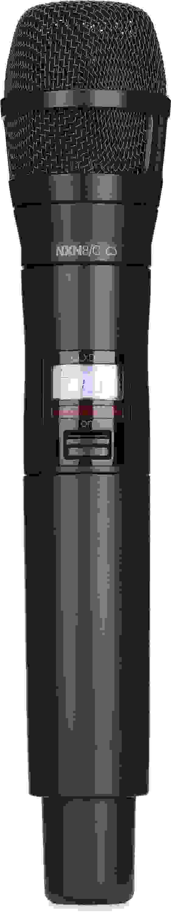 Shure QLXD2/Nexadyne Wireless Handheld Microphone Transmitter - Black | Sweetwater