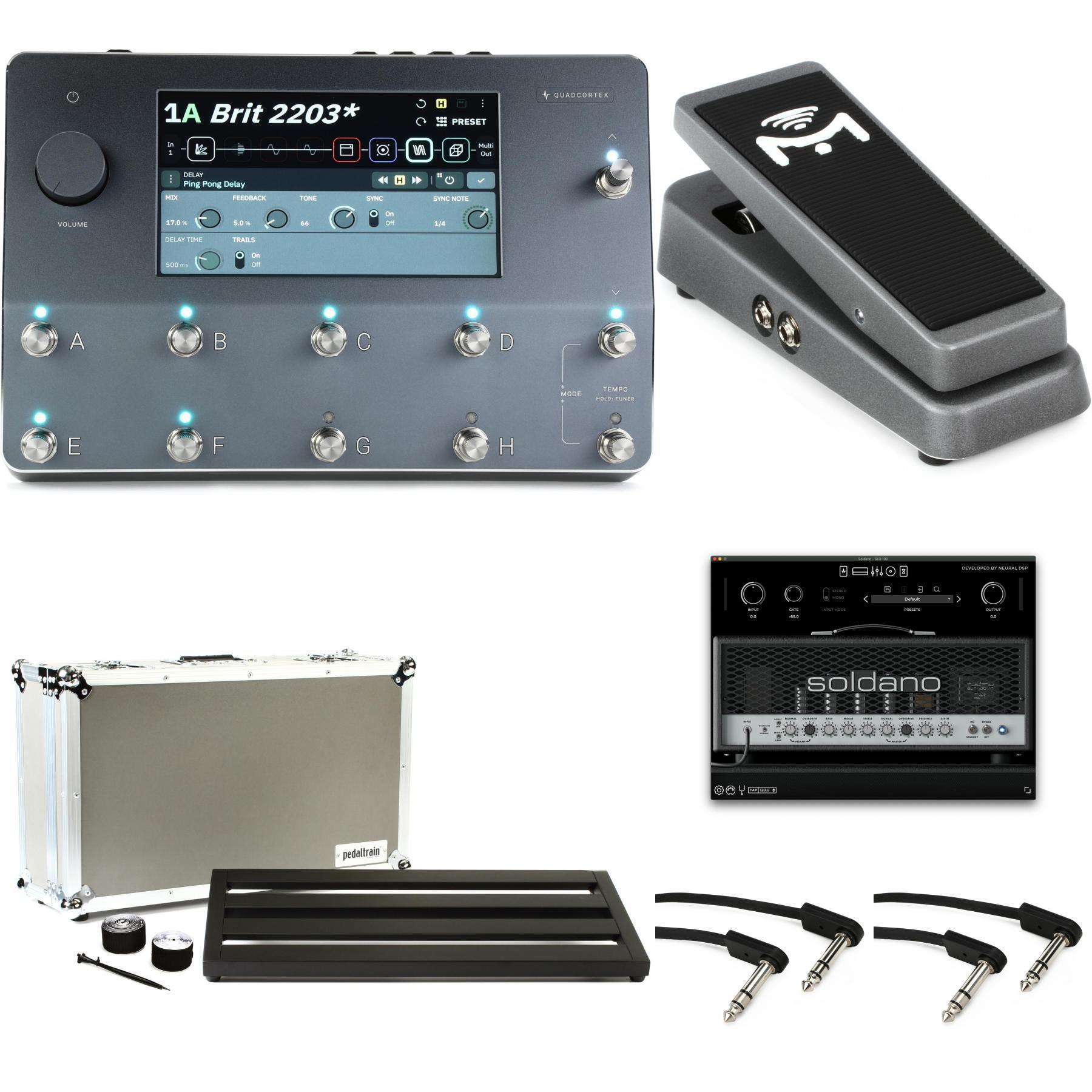 Neural DSP Quad Cortex Quad-Core Digital Effects Modeler/Profiling ...