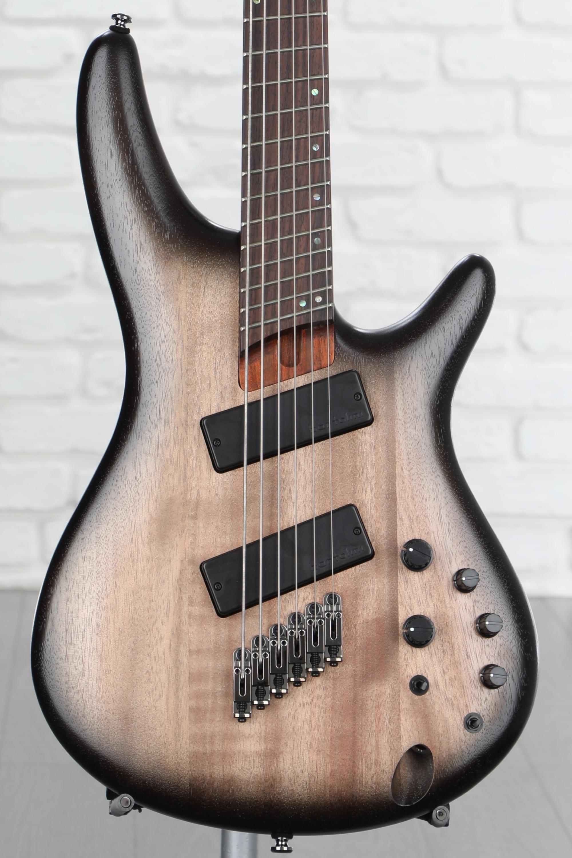 Ibanez Bass Workshop SRC6MS 6-string Multi-Scale Bass Guitar - Black ...