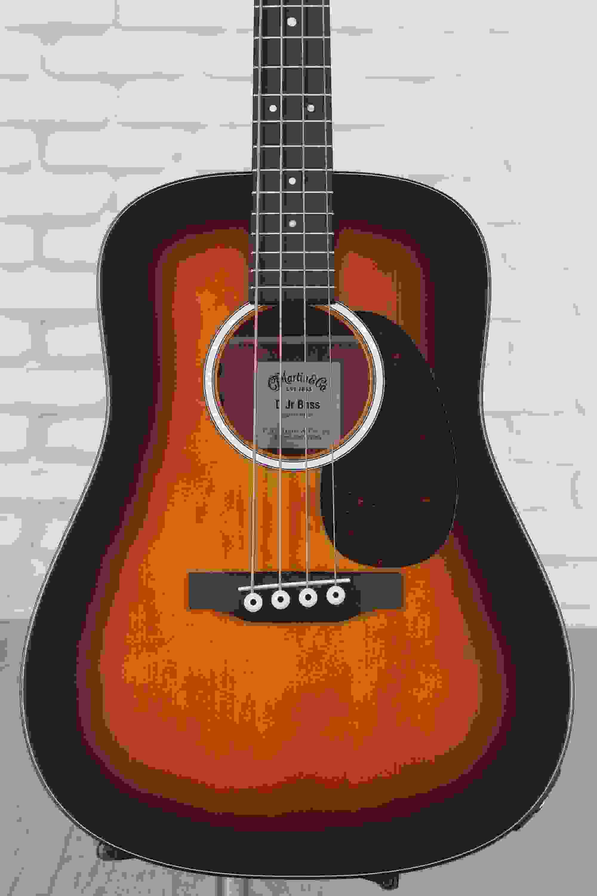 Martin D Jr-10E Acoustic-electric Bass Guitar - Burst | Sweetwater