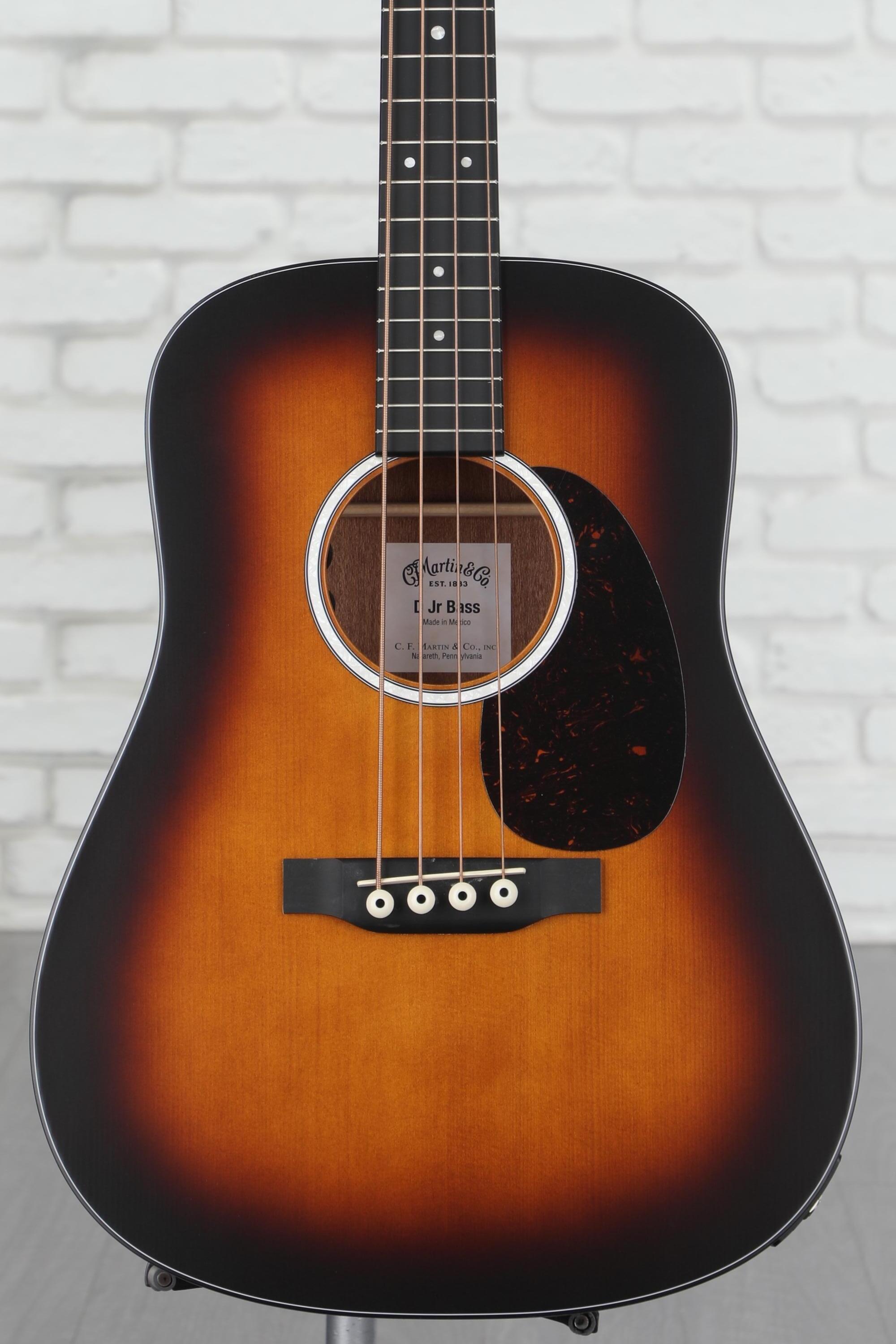 Martin D Jr-10E Acoustic-electric Bass Guitar - Burst | Sweetwater