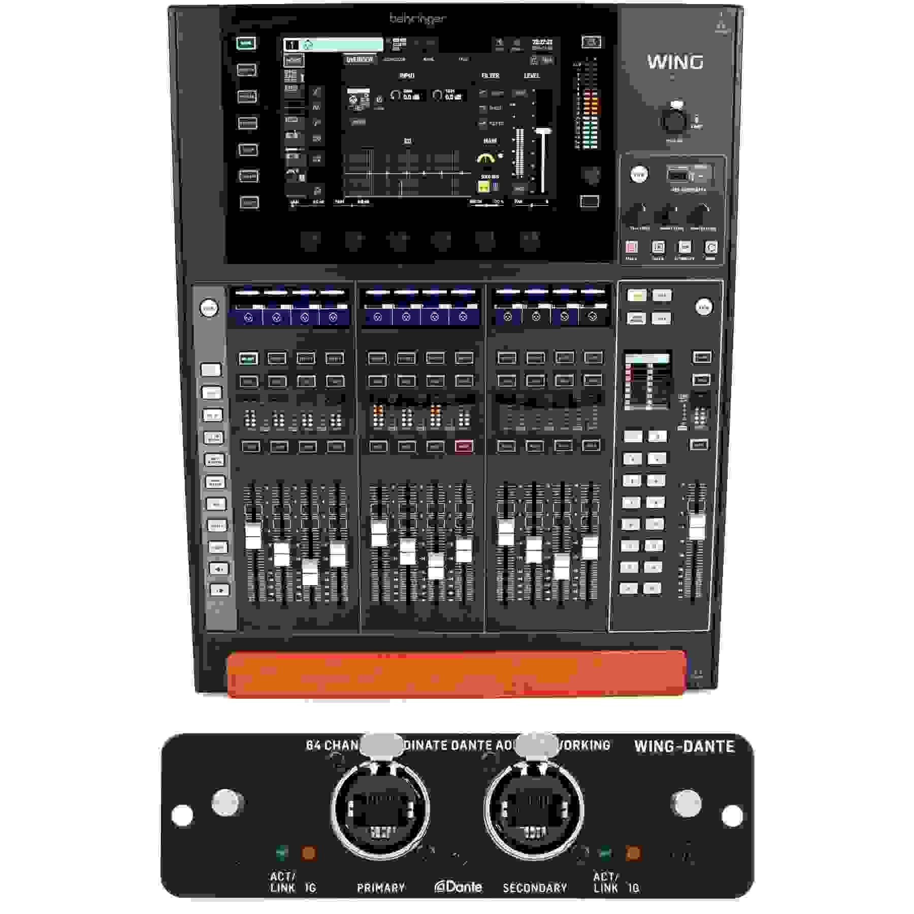 Behringer WING Compact 48-channel Digital Mixer with 64-channel Dante ...