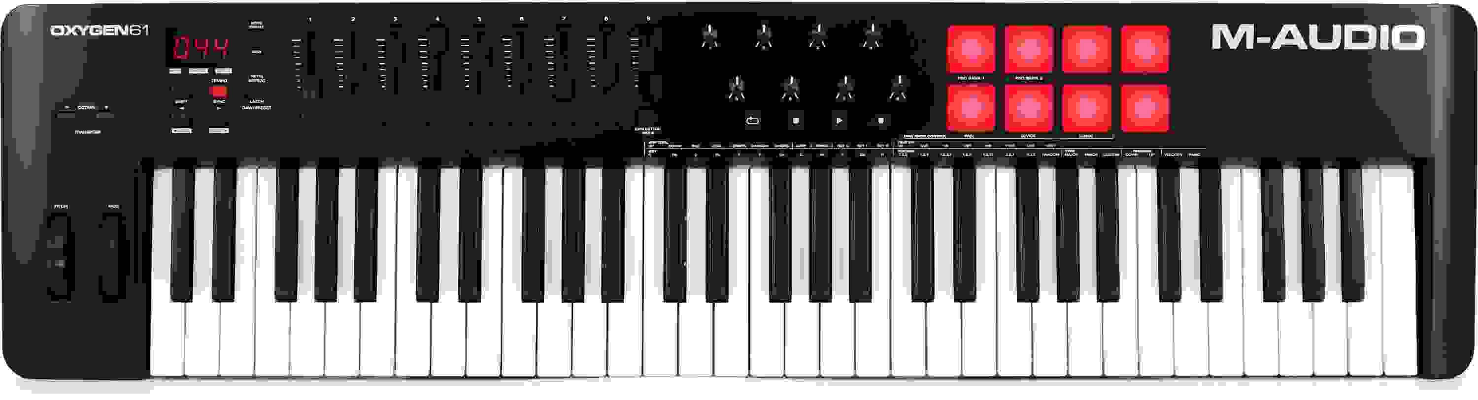 M-Audio Oxygen 61 MKV 61-key Keyboard Controller | Sweetwater
