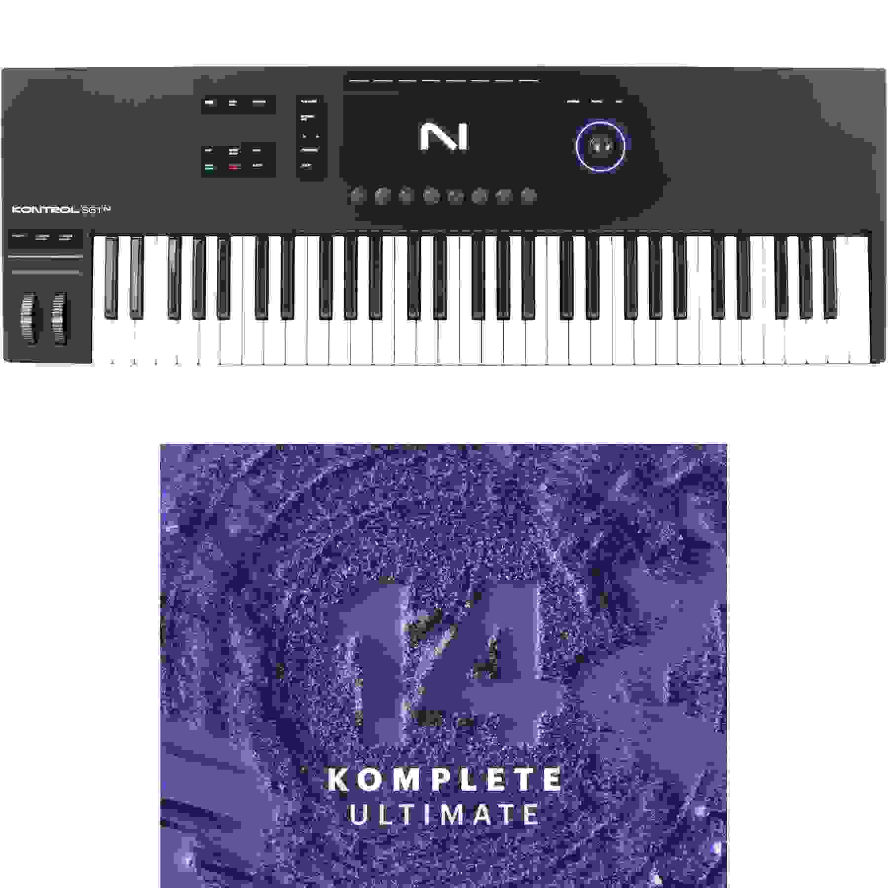 Native Instruments Kontrol S61 Mk3 61-key Smart Keyboard Controller Ultimate Bundle | Sweetwater