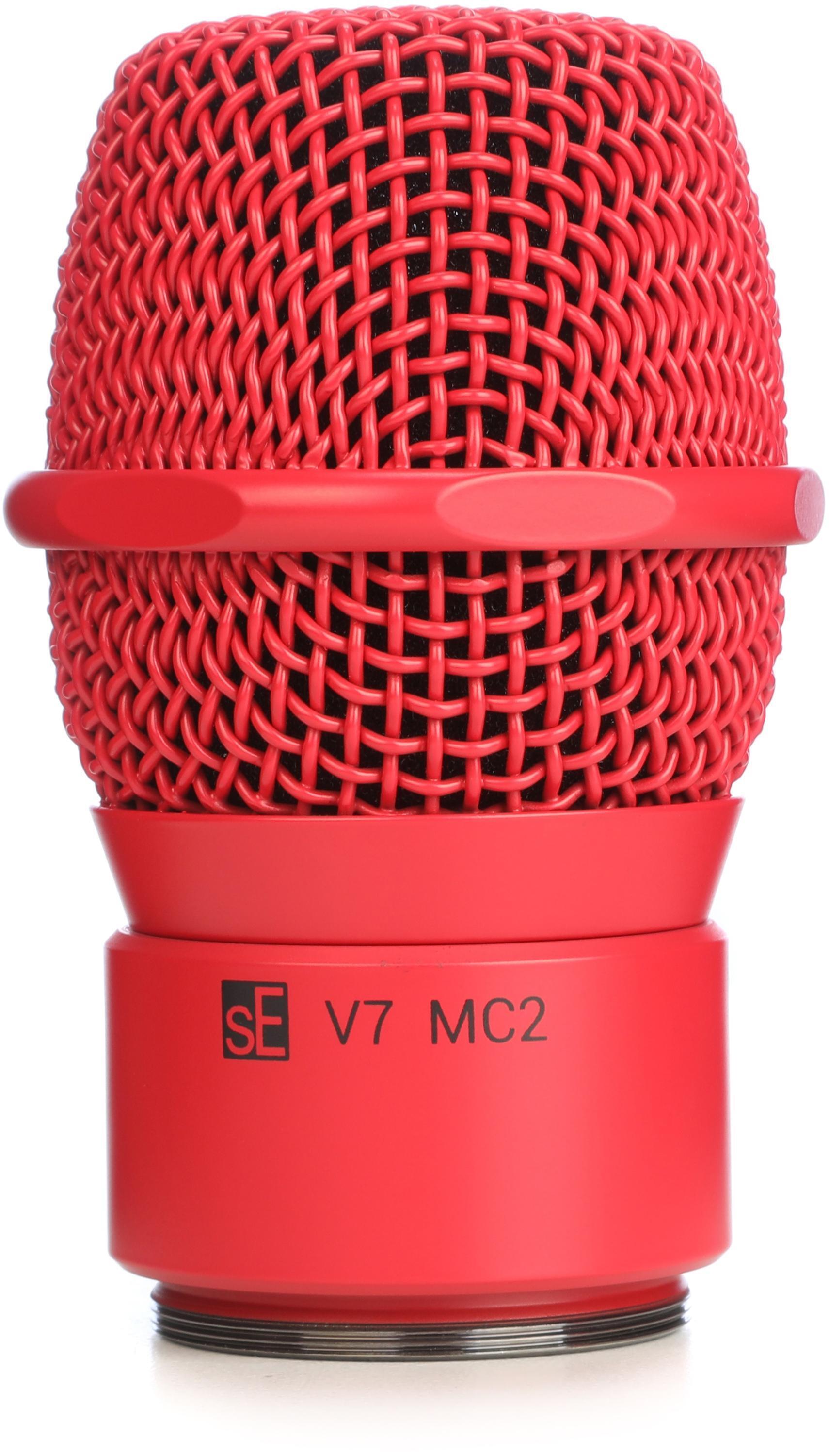 sE Electronics V7 MC2 Capsule for Sennheiser Wireless - Red | Sweetwater