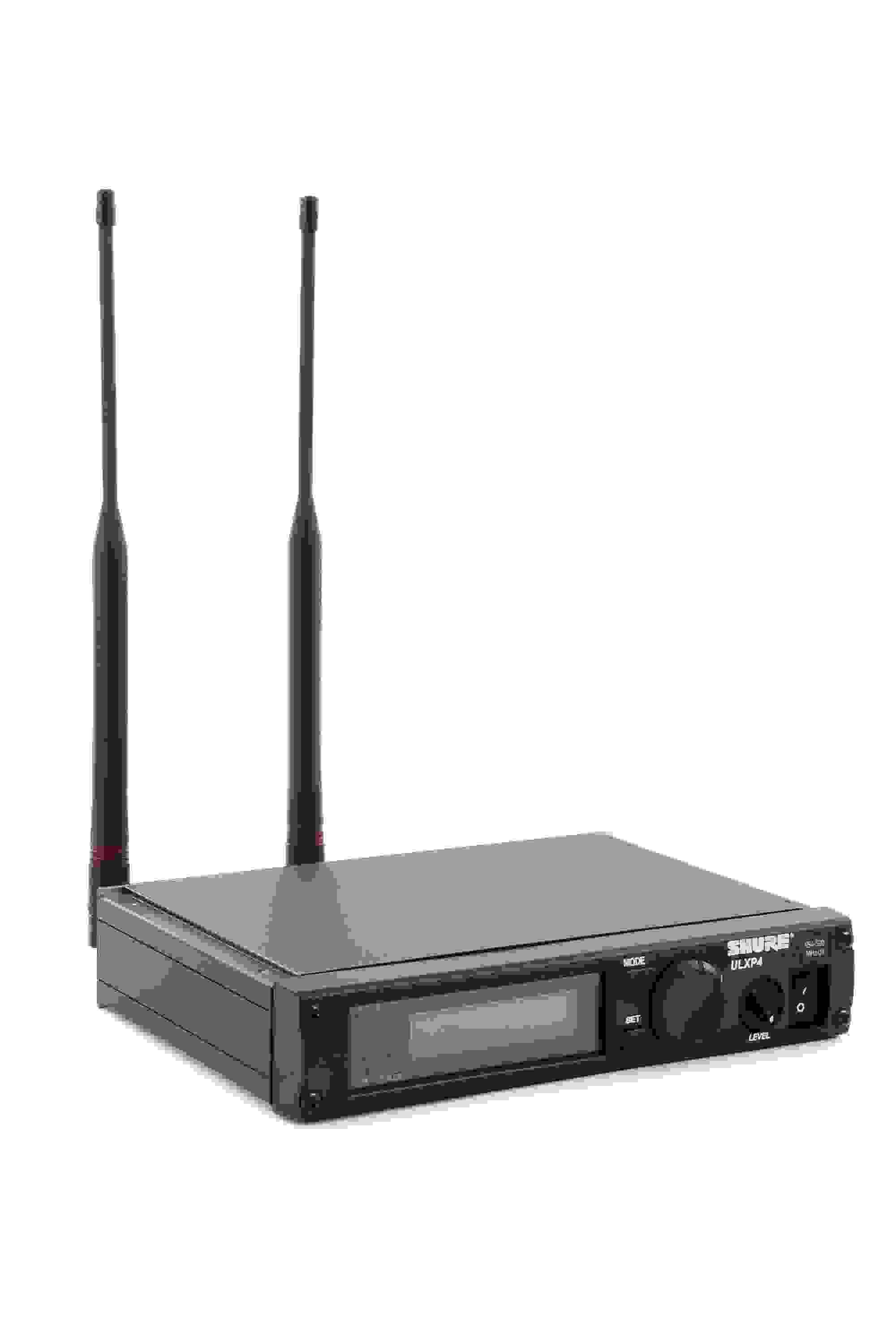 Shure ULXP4 Wireless Receiver - J1 Band, 554 - 590 MHz | Sweetwater