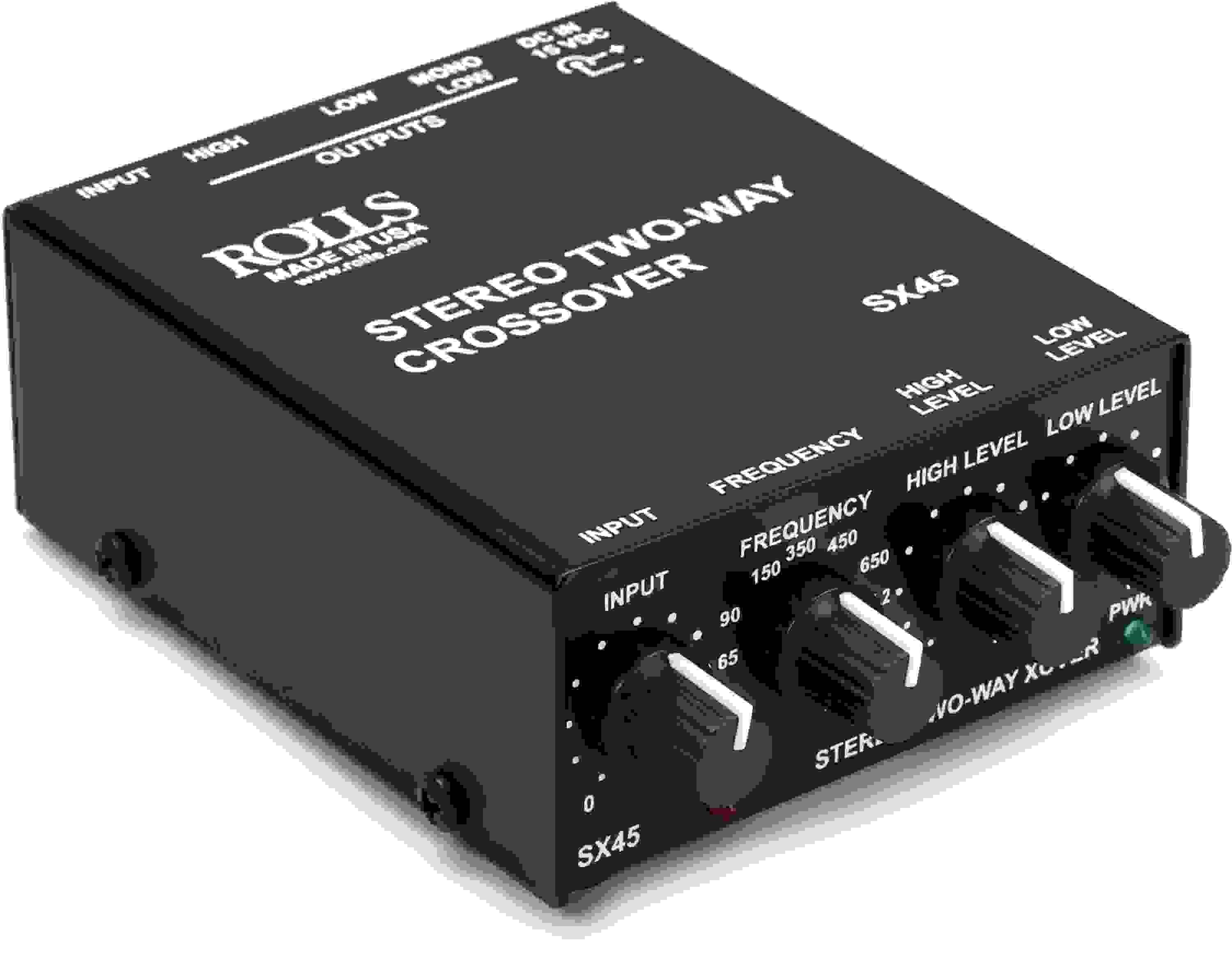 Rolls SX45 Stereo Two-Way Crossover | Sweetwater