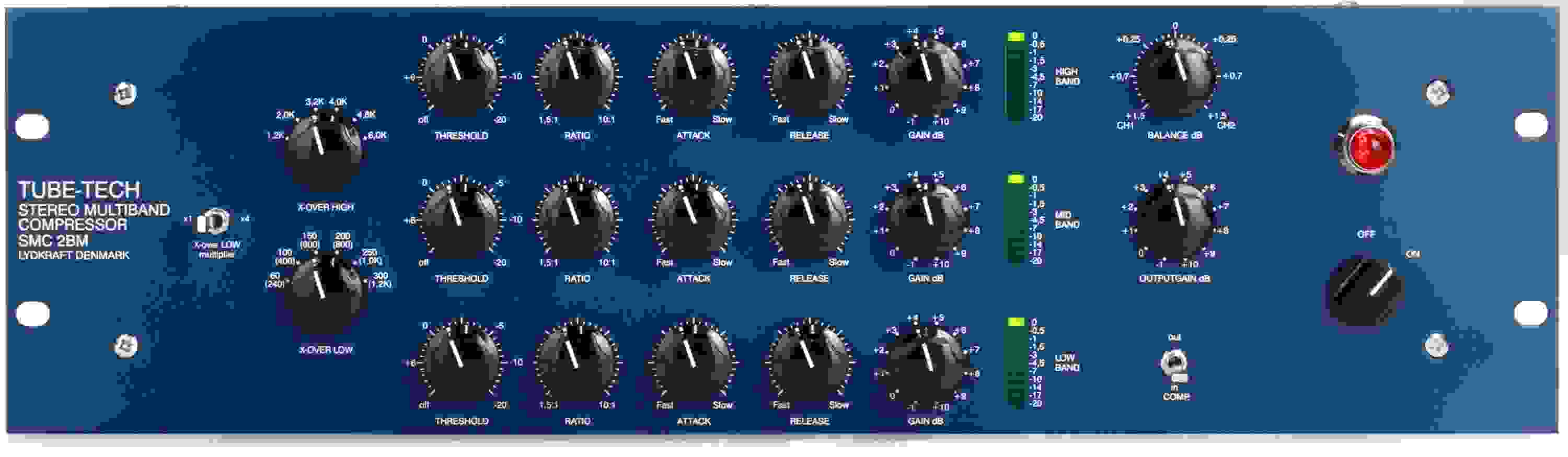 Tube-Tech SMC 2BM Stereo Mastering Multiband Opto Compressor | Sweetwater