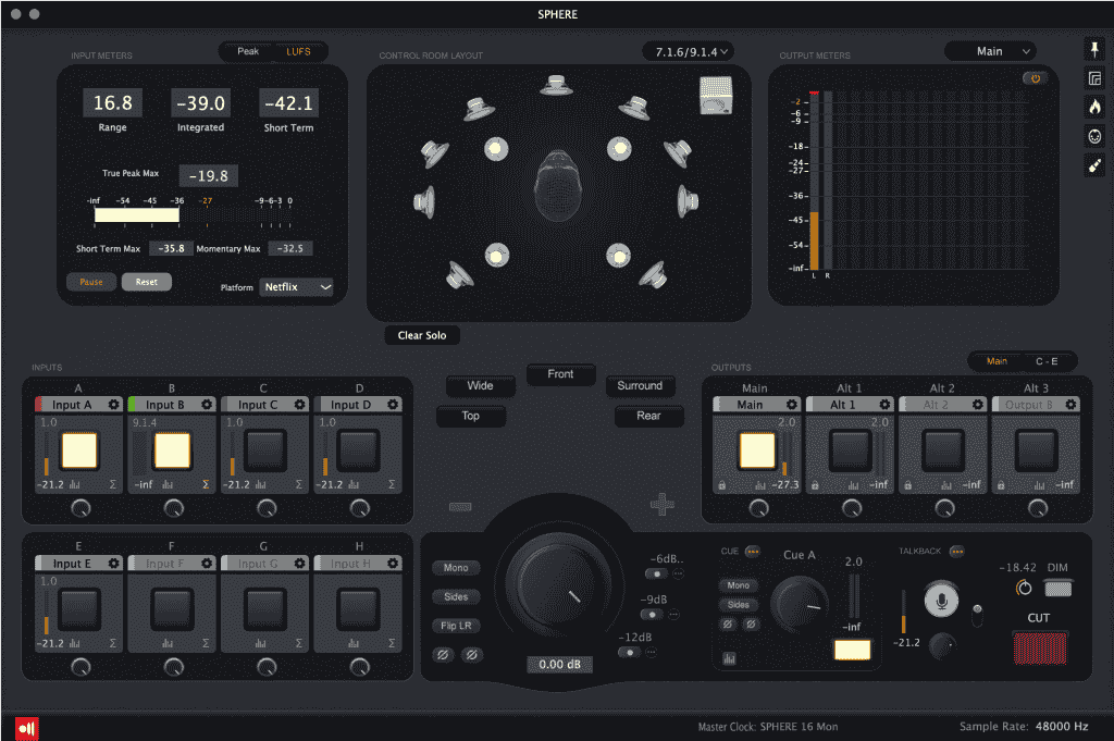 Ginger Audio GroundControl Sphere Atmos | Sweetwater
