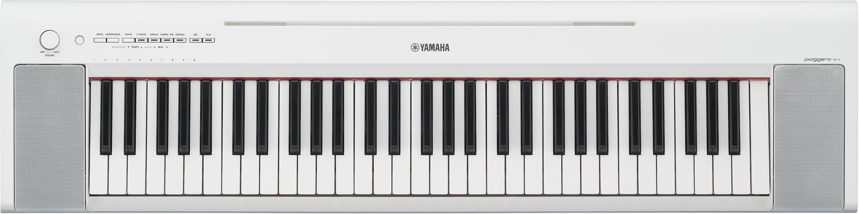 Yamaha Piaggero NP-15 61-key Portable Piano - White | Sweetwater