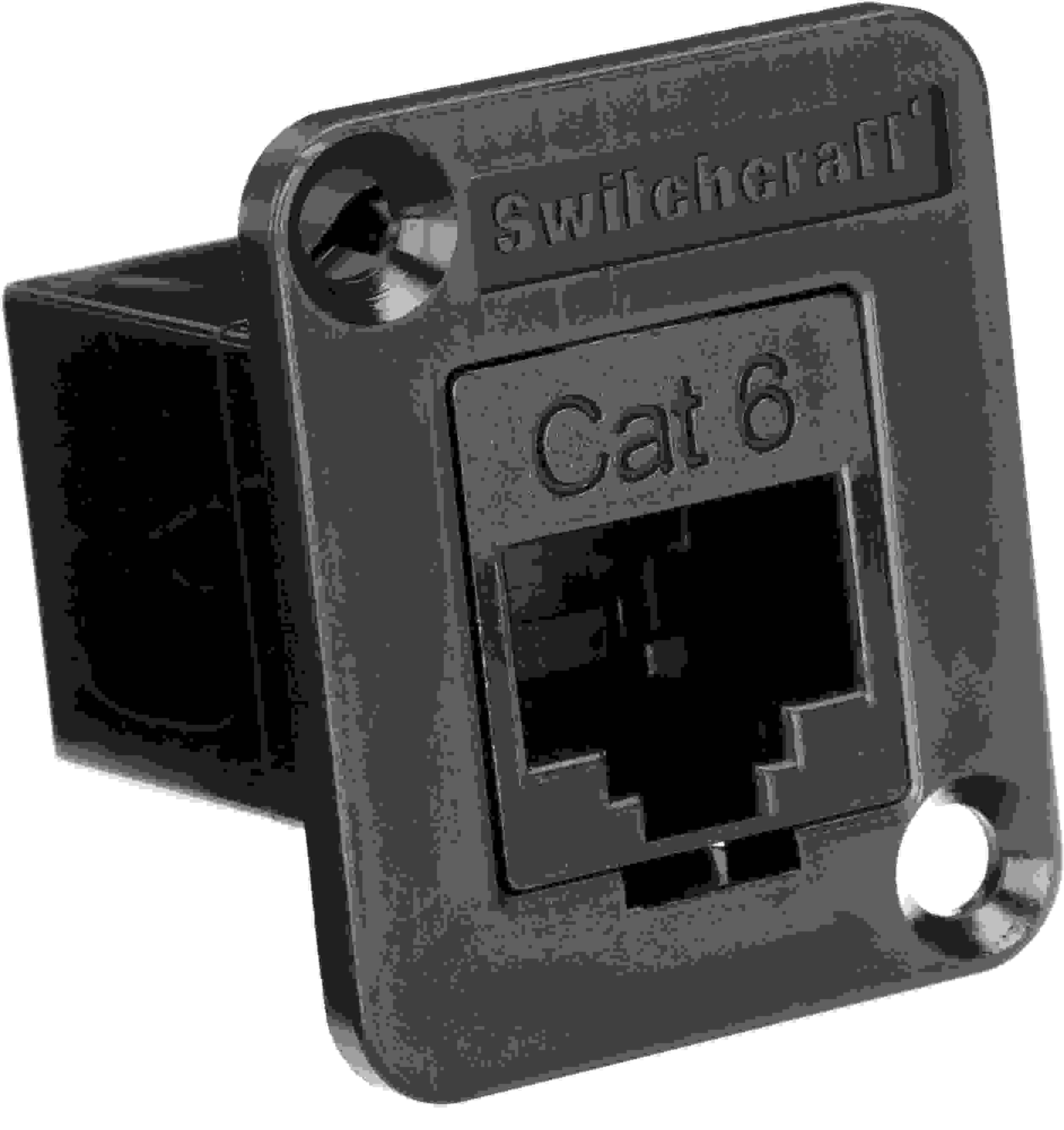 Switchcraft RJ45 CAT 6 Connector Panel-mount | Sweetwater