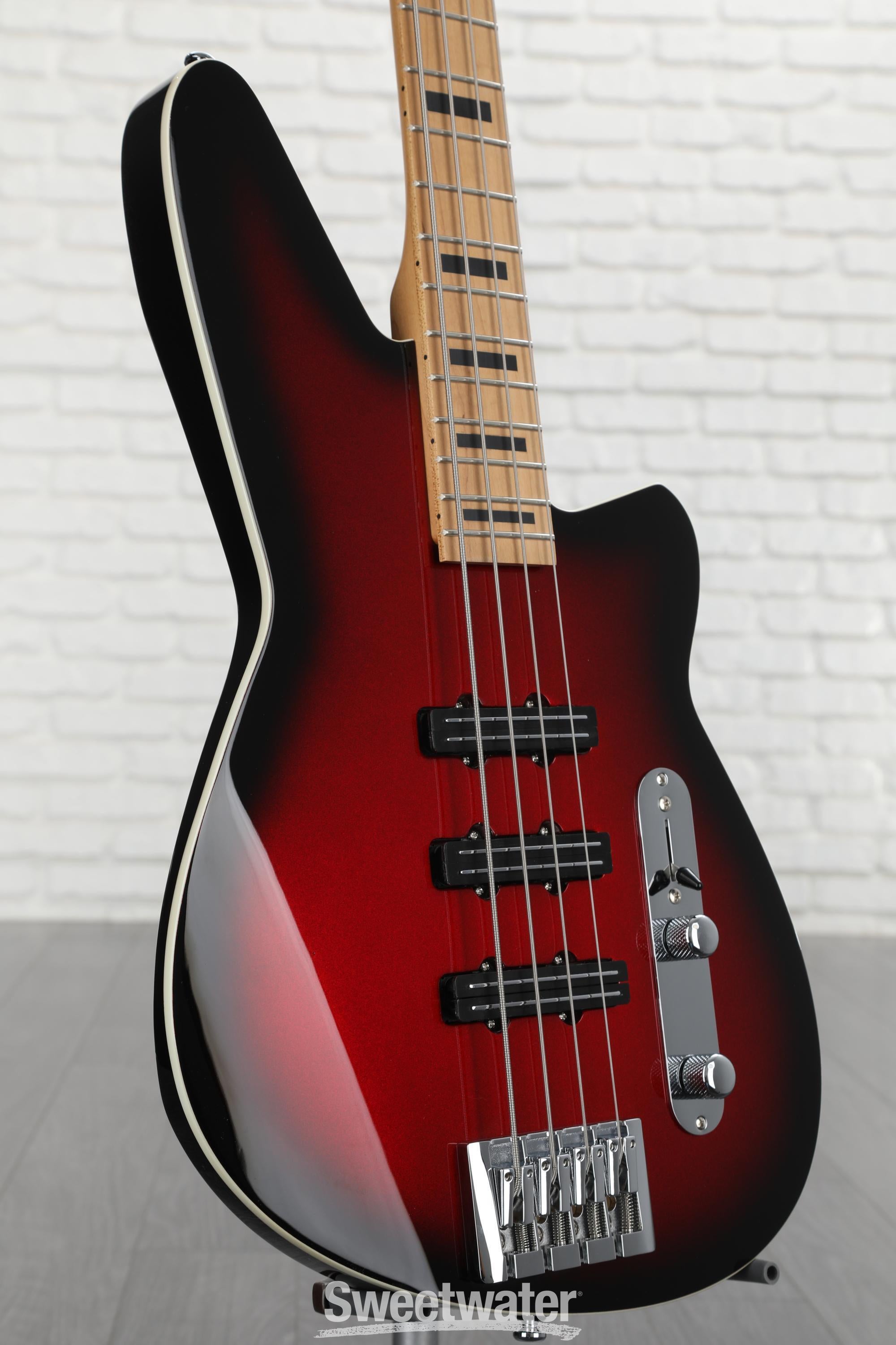 Reverend Triad 4-string Electric Bass - Red Burst | Sweetwater