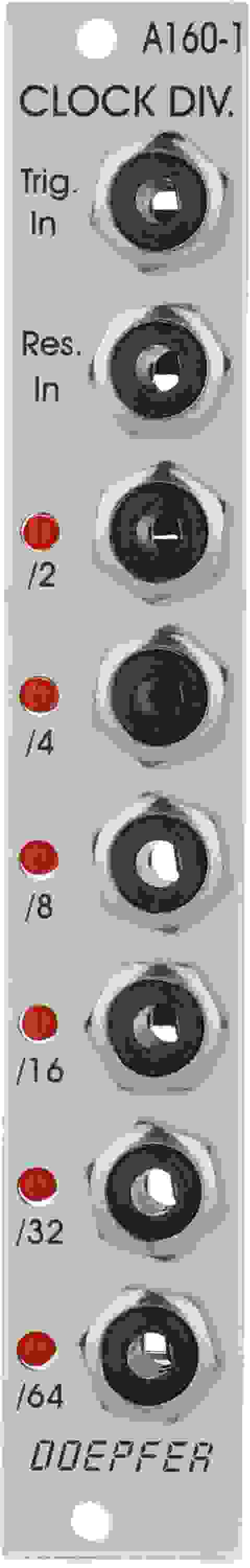 Doepfer A-160 Eurorack Clock Divider Module | Sweetwater