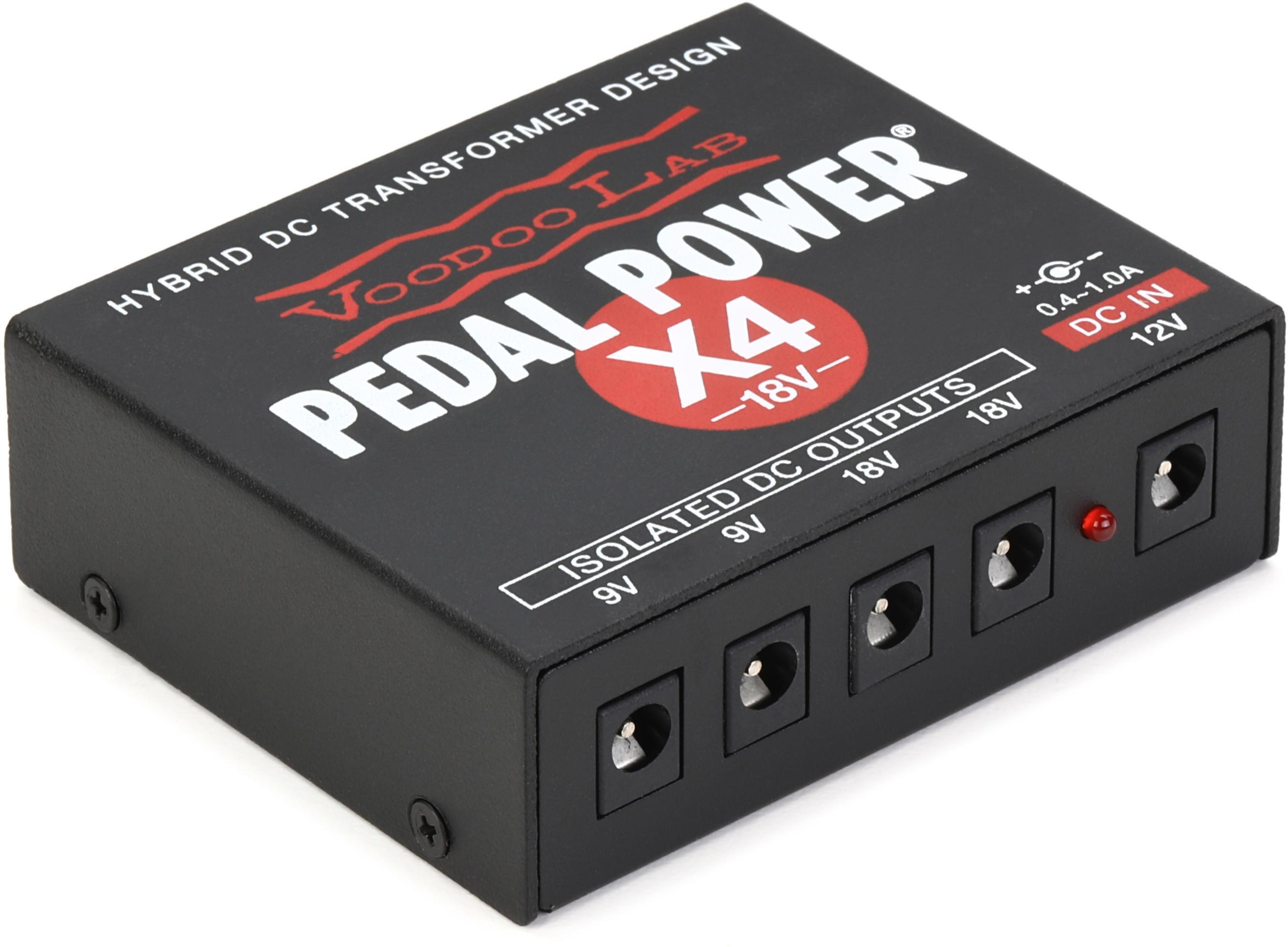 Voodoo Lab Pedal Power X4-18V Isolated Power Supply Expander Kit ...