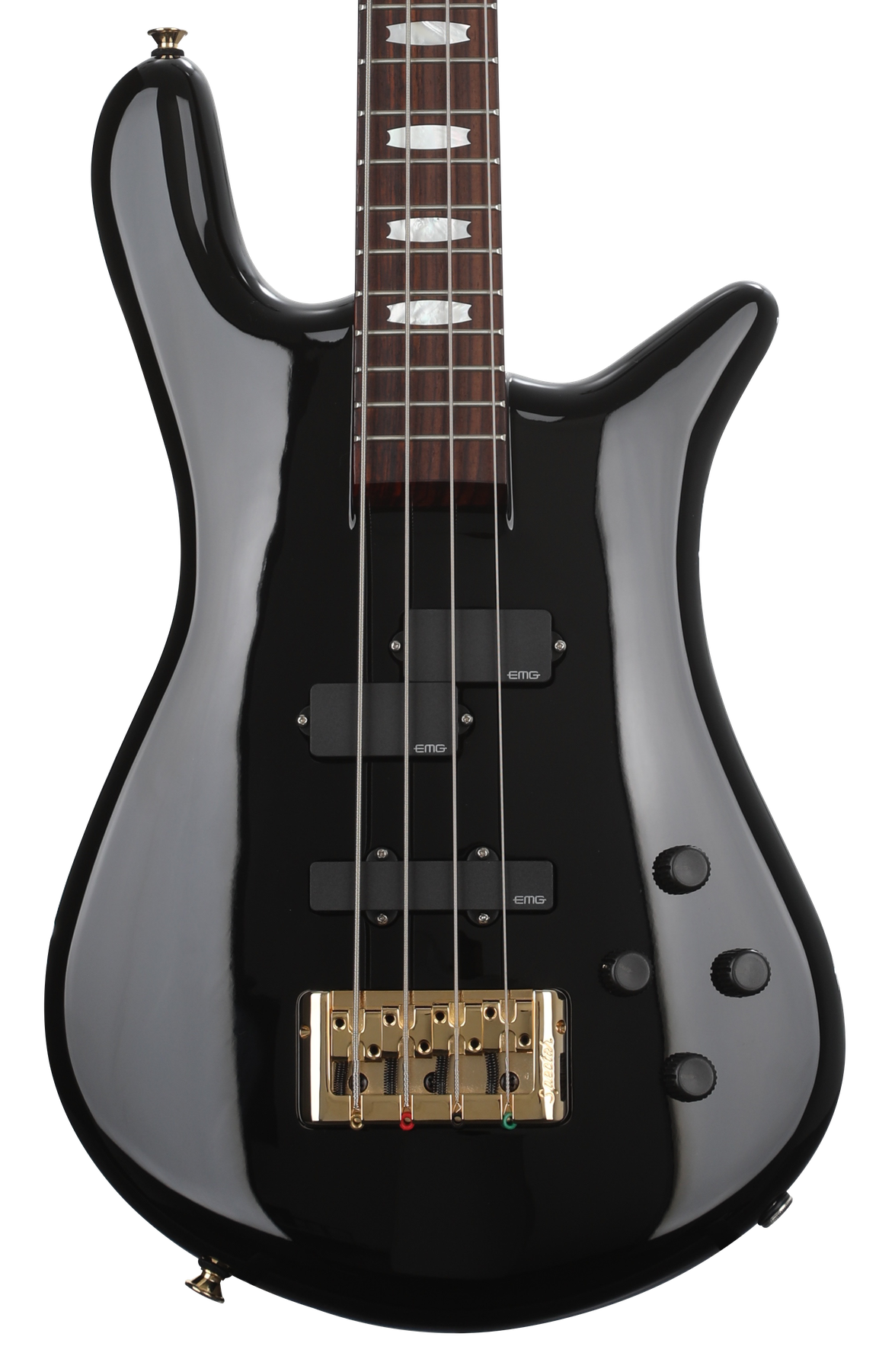Spector Euro 4 Classic Bass Guitar - Solid Black | Sweetwater