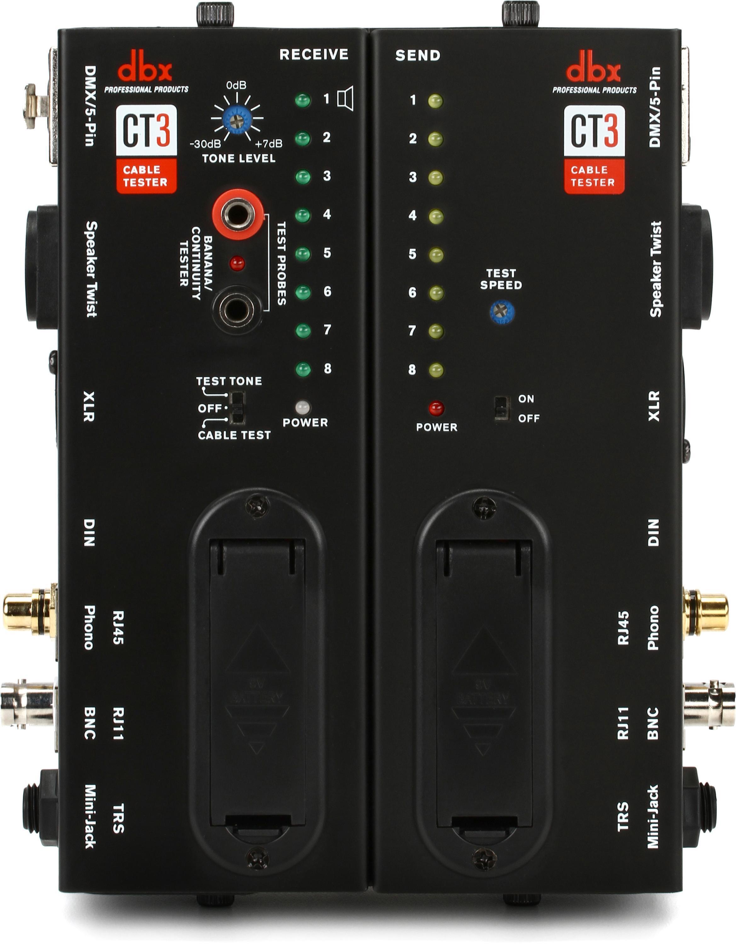 dbx CT3 Advanced Cable Tester | Sweetwater