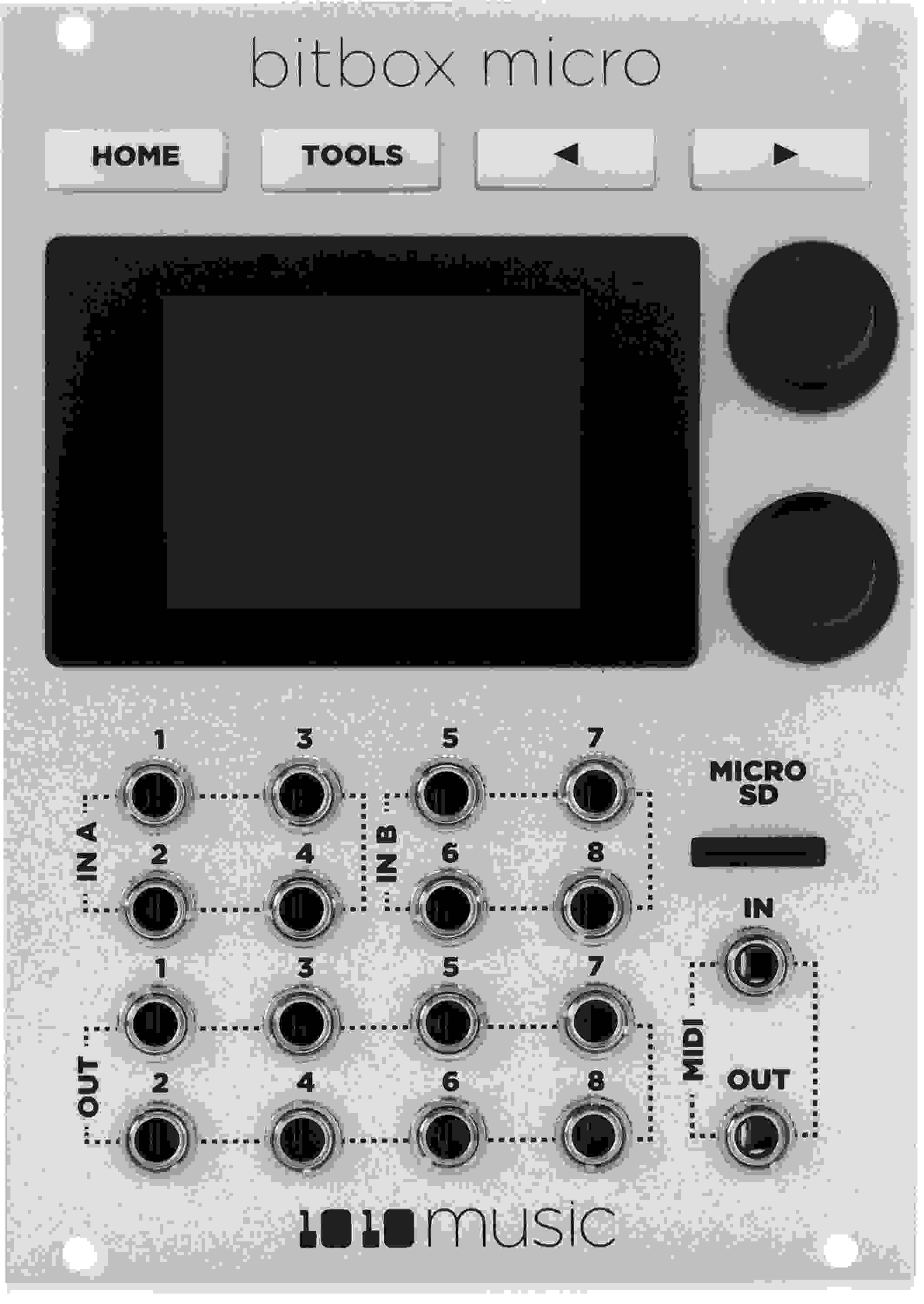 1010music Bitbox Micro Eurorack Compact Sampler with Touchscreen ...