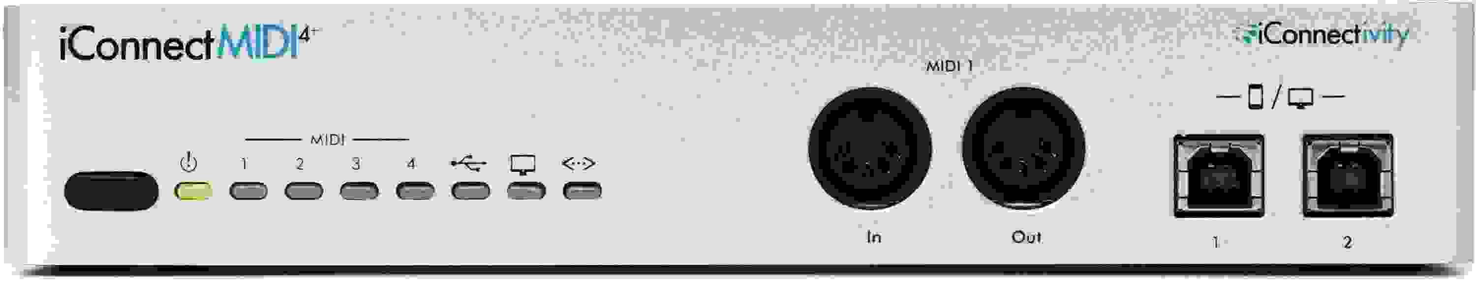 iConnectivity iConnectMIDI4+ Networkable 4x4 MIDI Interface for Mac, PC, and iOS Reviews ...