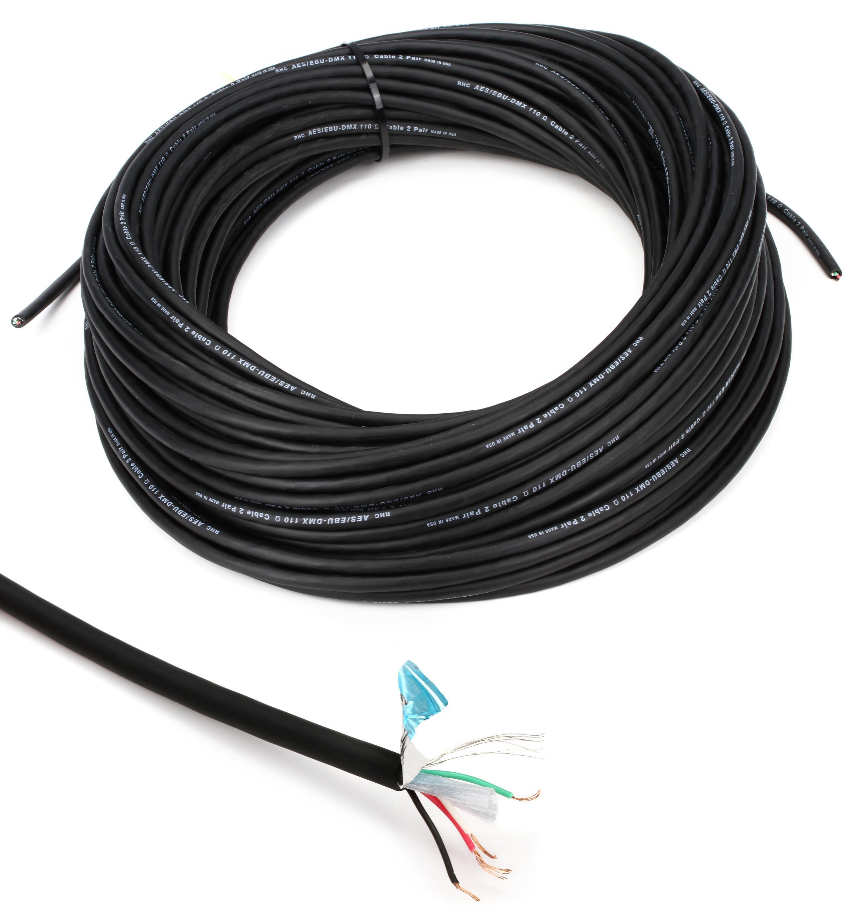 Pro Co DMX-2PR 5-Pin DMX Wire - 200 Foot | Sweetwater