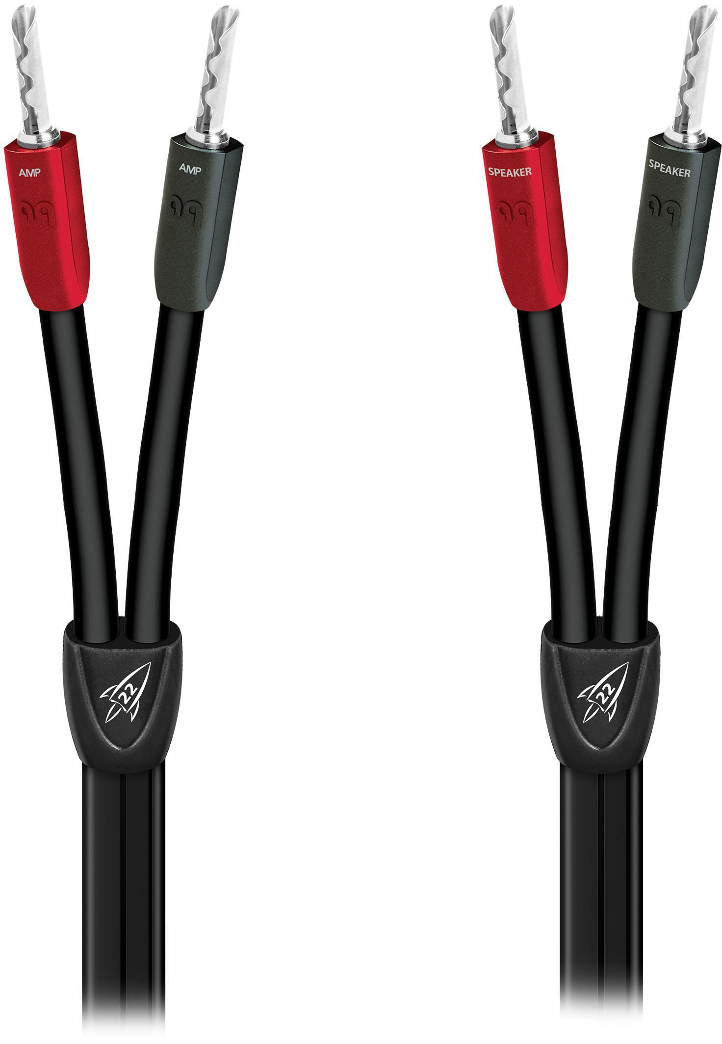 AudioQuest Rocket 22 Full-range Speaker Cable - 7.87 feet | Sweetwater