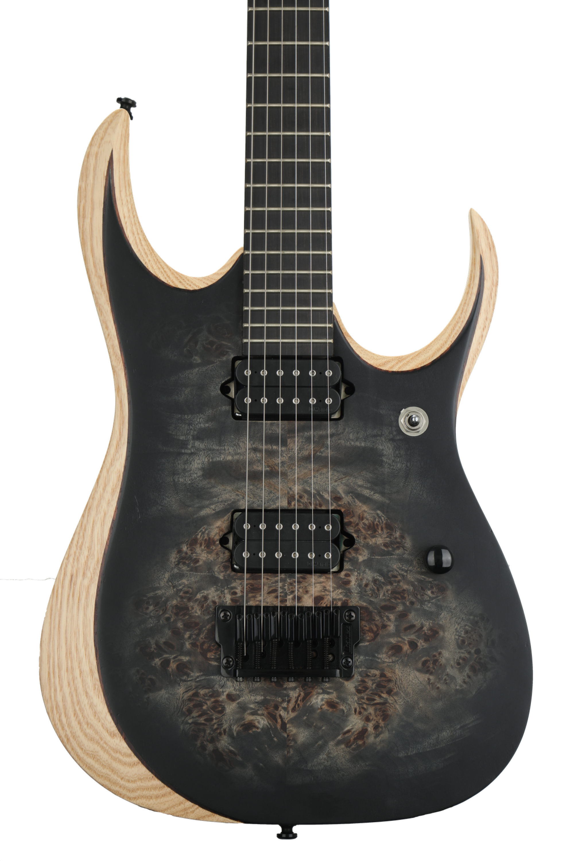 Ibanez RGD Iron Label RGDIX6PB - Surreal Black Burst Ibanez RGD Iron Label RGDIX6PB - Surreal Black Burst