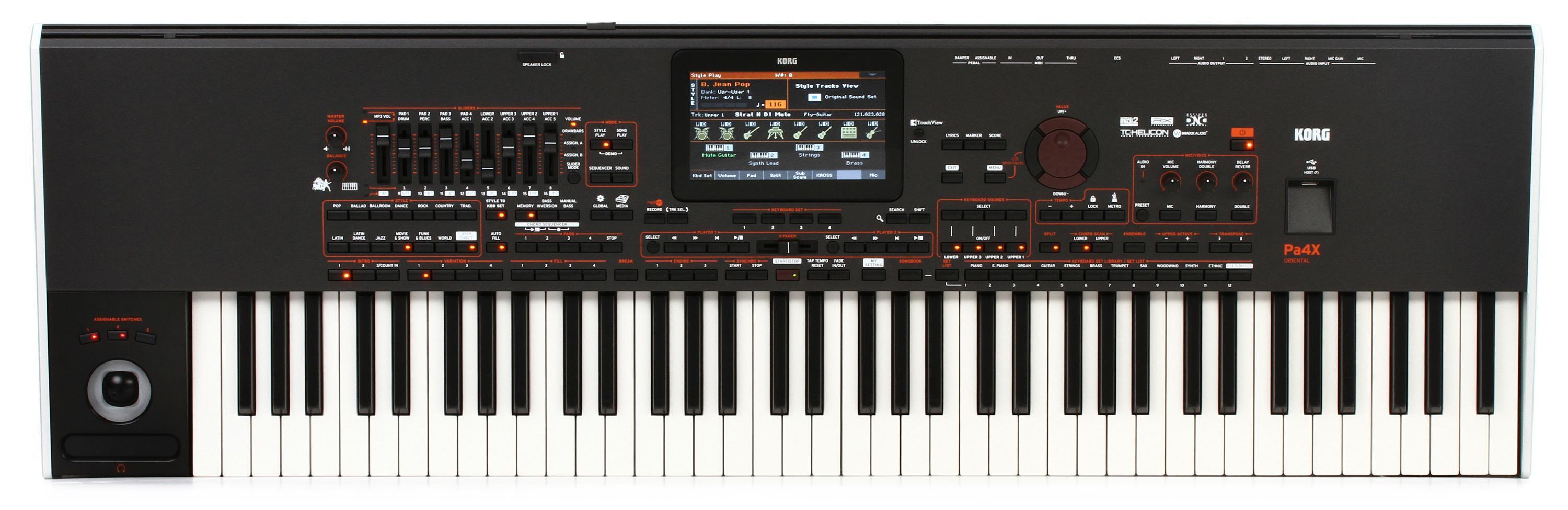 Korg Pa4X-76 Oriental 76-key Professional Arranger | Sweetwater