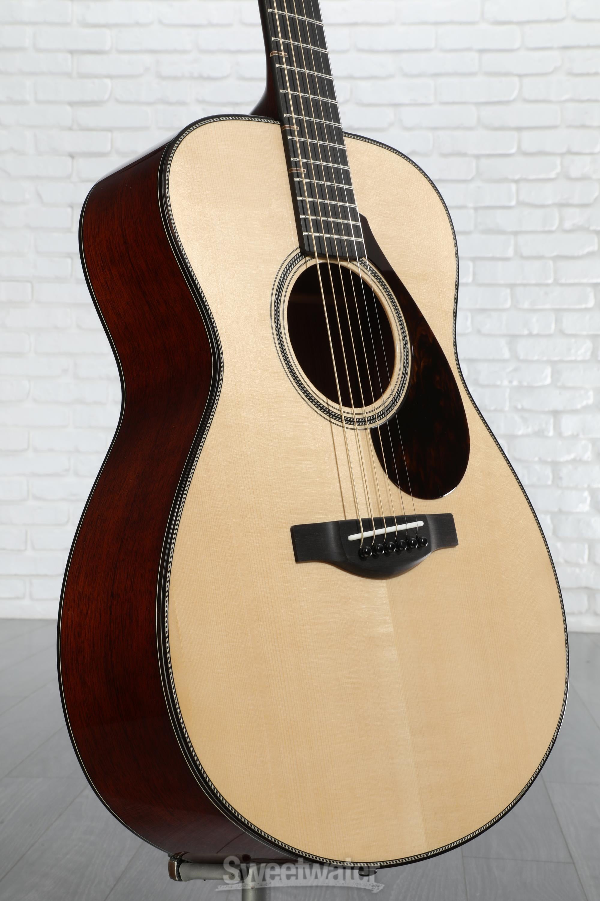 Yamaha FS9 M Acoustic Guitar - Natural | Sweetwater