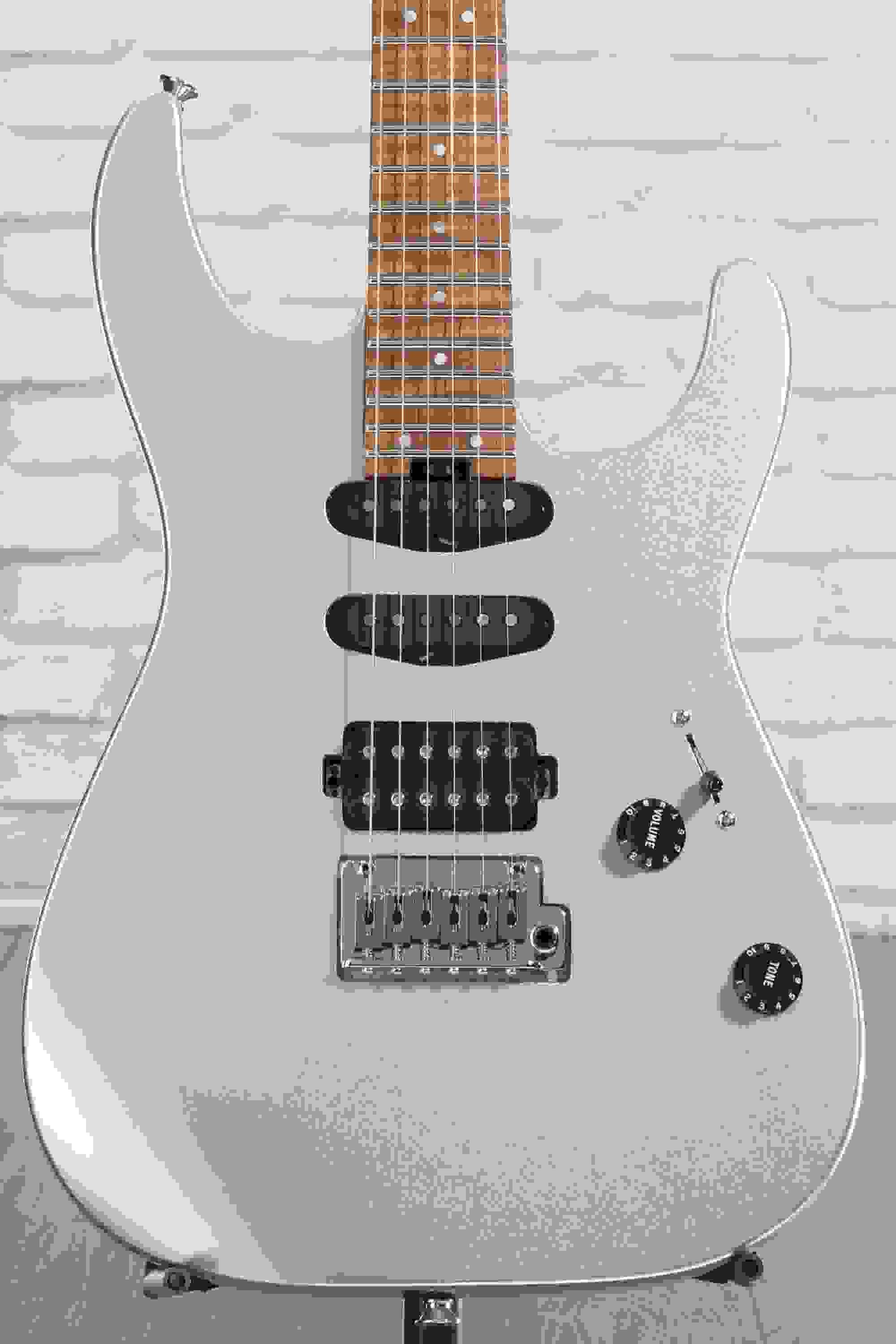 Charvel USA Select DK24 HSS Electric Guitar - Quicksilver | Sweetwater