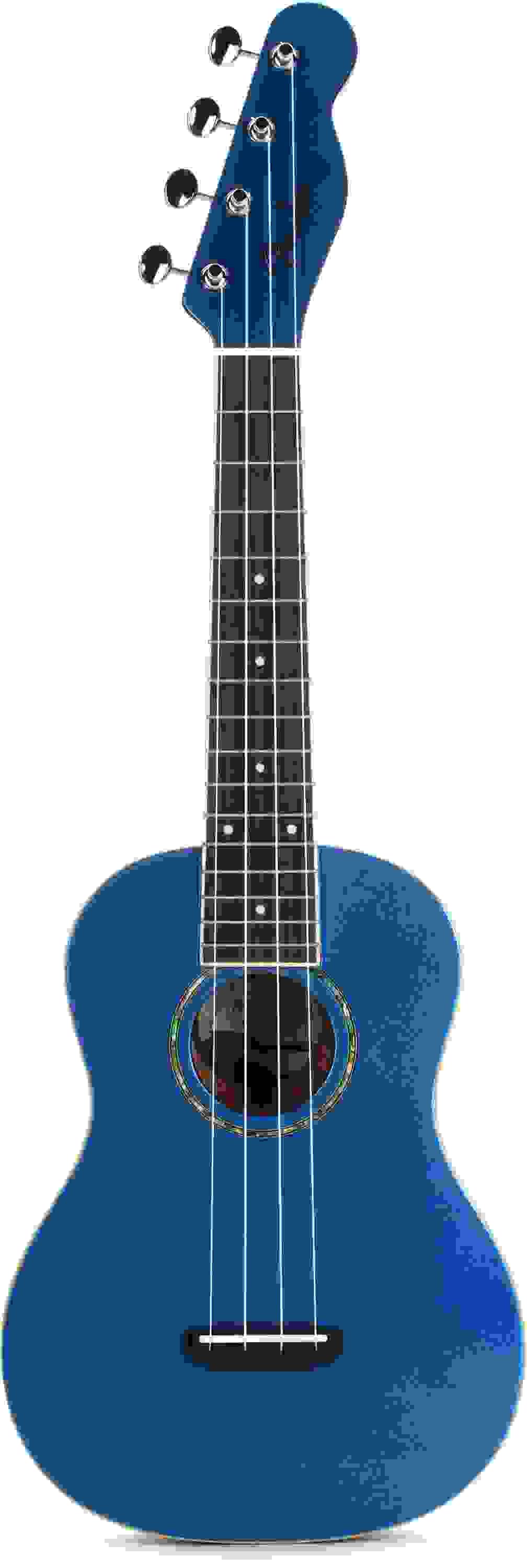 Fender Zuma Concert Ukulele - Lake Placid Blue | Sweetwater