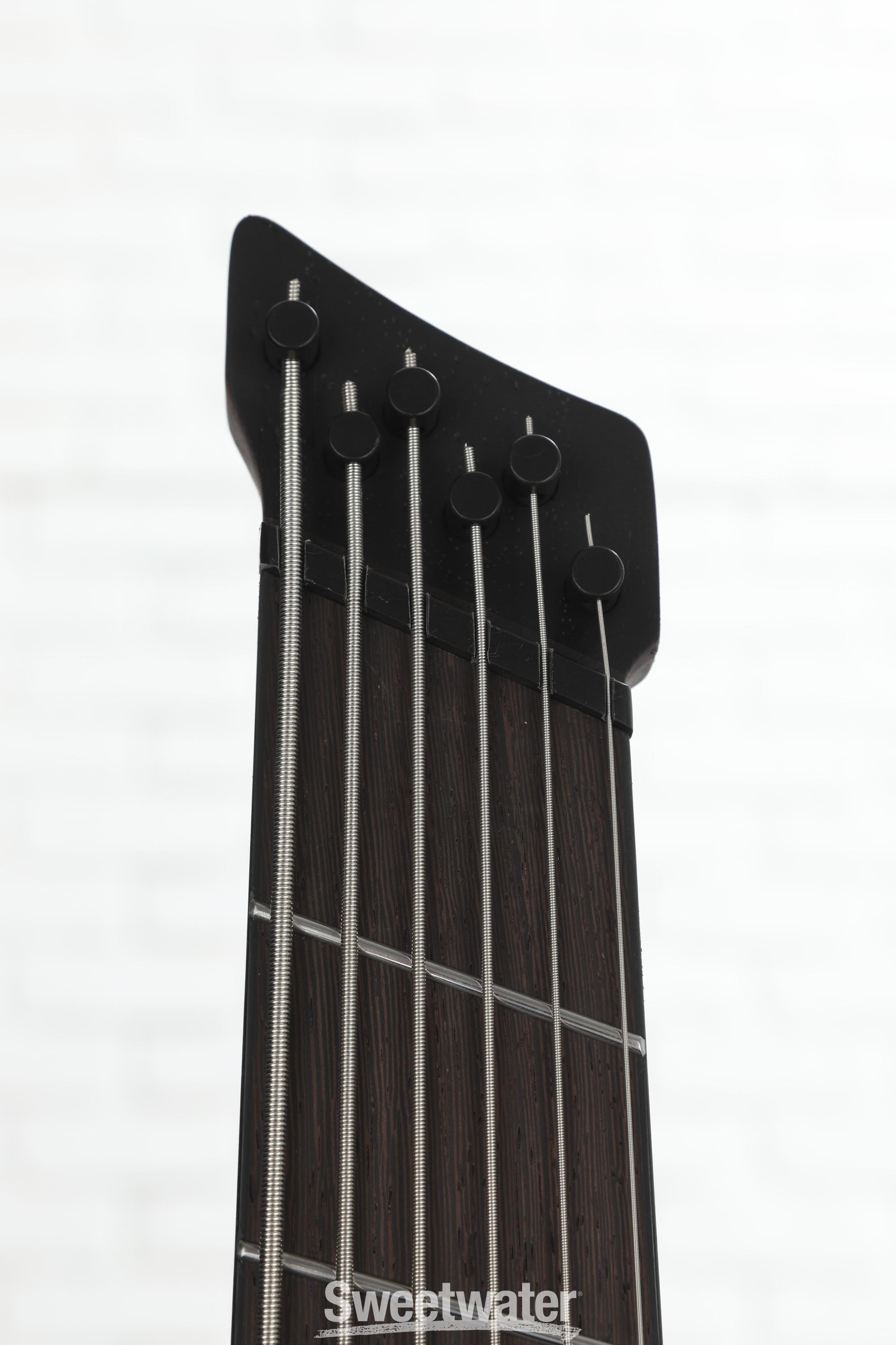 Ibanez Bass Workshop EHB1506MS Bass Guitar - Black Ice Flat | Sweetwater