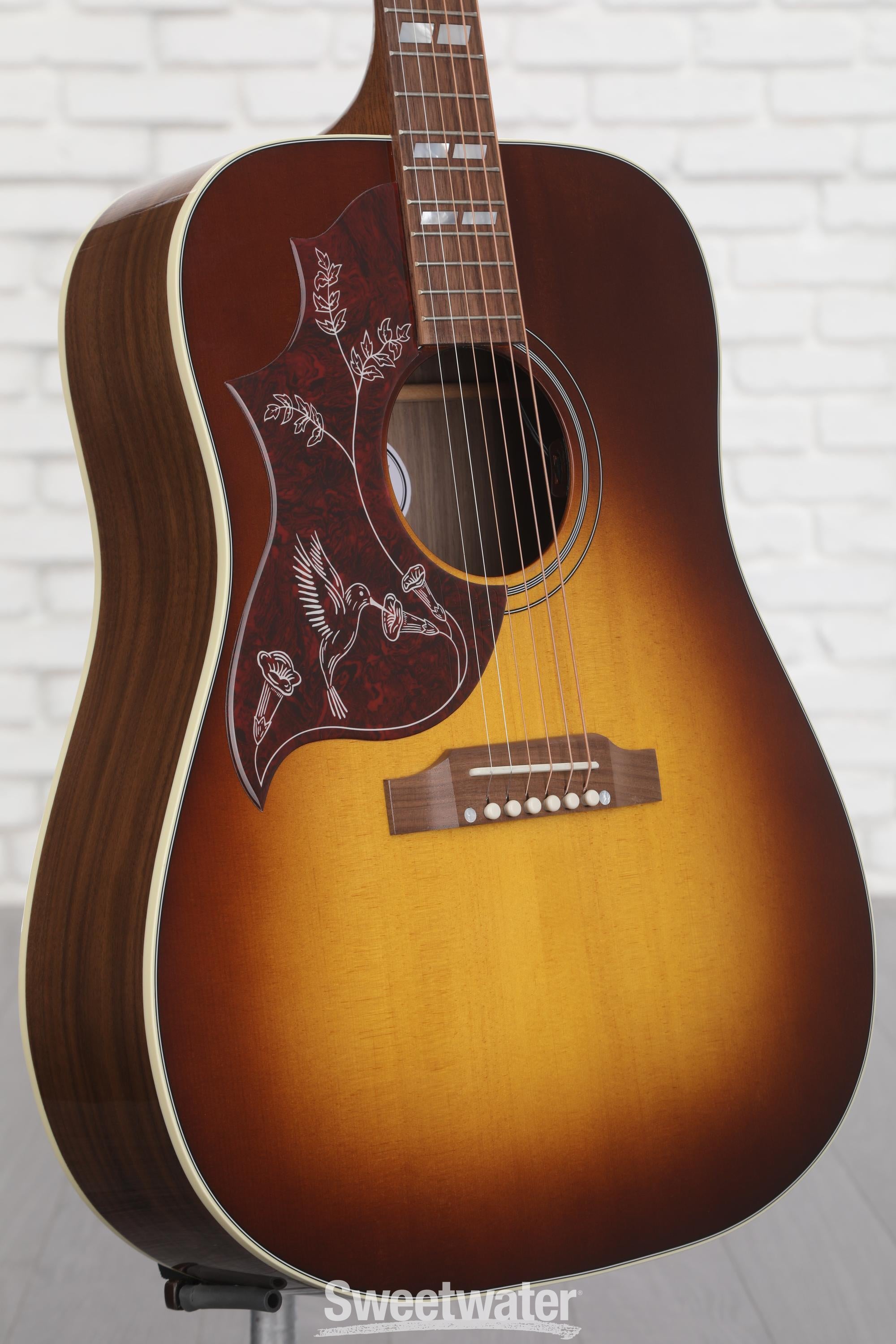 Gibson Acoustic Hummingbird Studio Walnut Left-handed Acoustic-electric ...