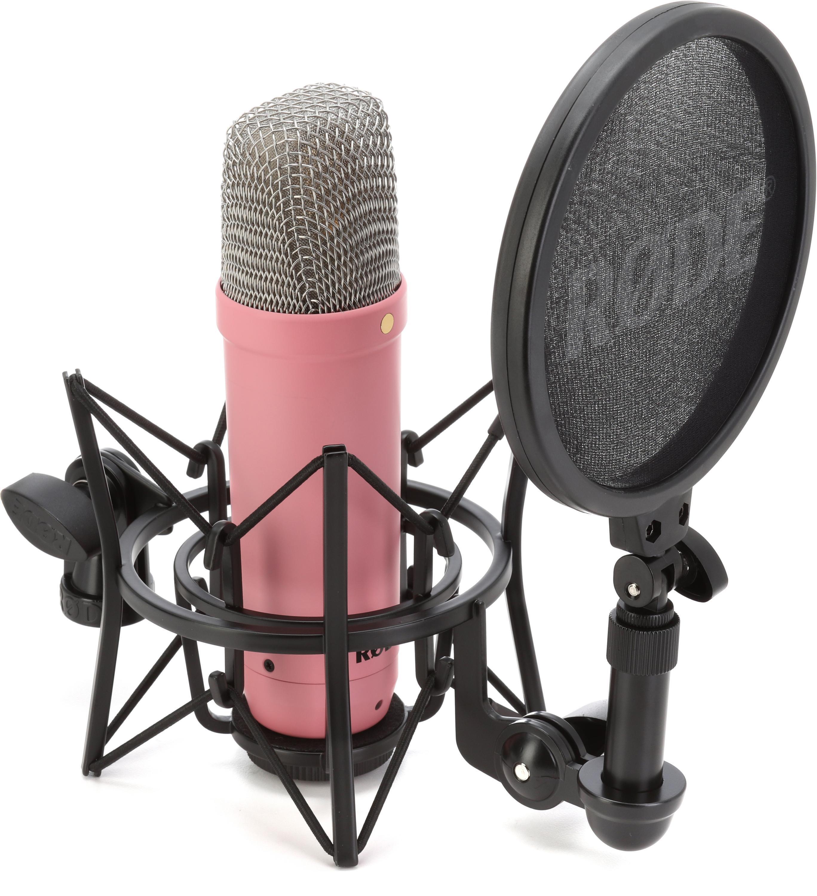 Rode NT1 Signature Series Condenser Microphone with SM6 Shockmount and ...