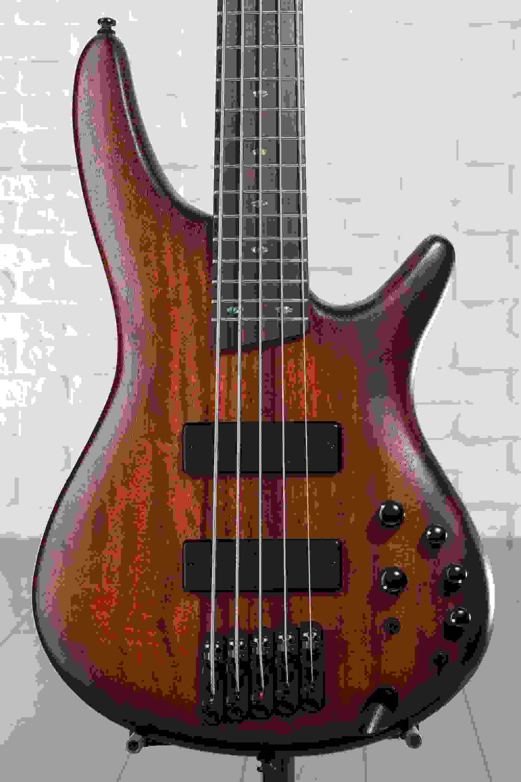 Ibanez Standard SR505A 5-string Electric Bass Guitar - Mahogany Brown ...