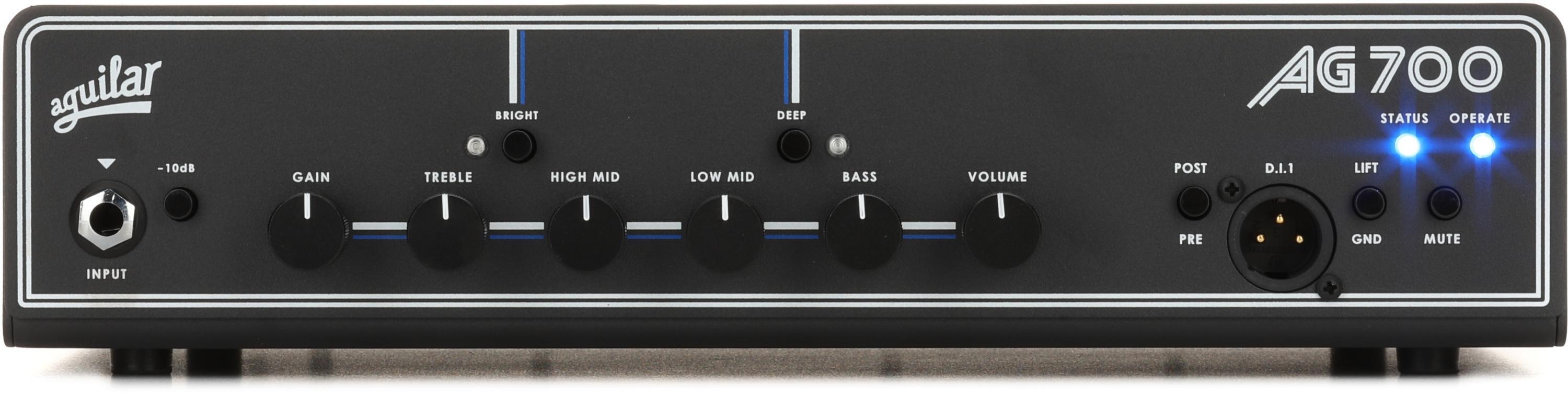 Aguilar AG700V2 Gen 2 700-watt Bass Amplifier Head | Sweetwater