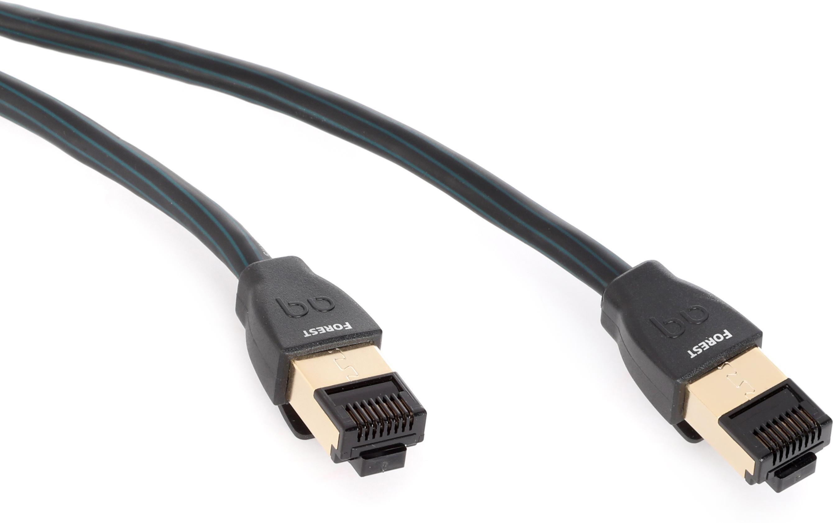 AudioQuest Forest RJ/E Cat 7 HD Ethernet Cable - 1.5 meter | Sweetwater