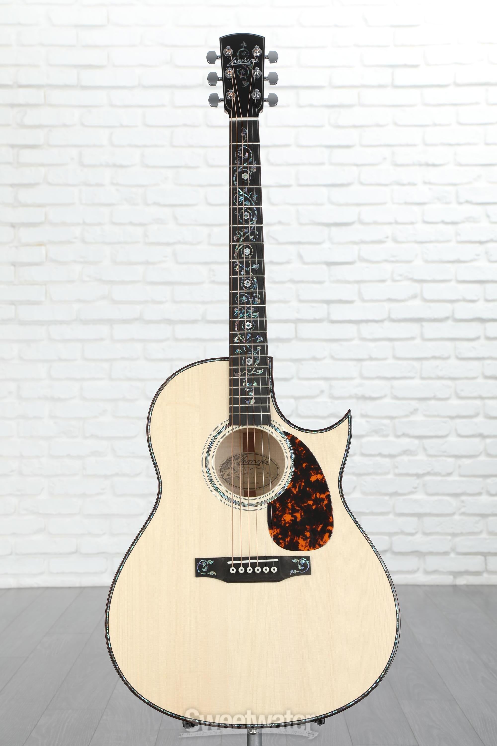 Larrivee C-10 Romanian Flamed Maple Acoustic Guitar - Natural ...