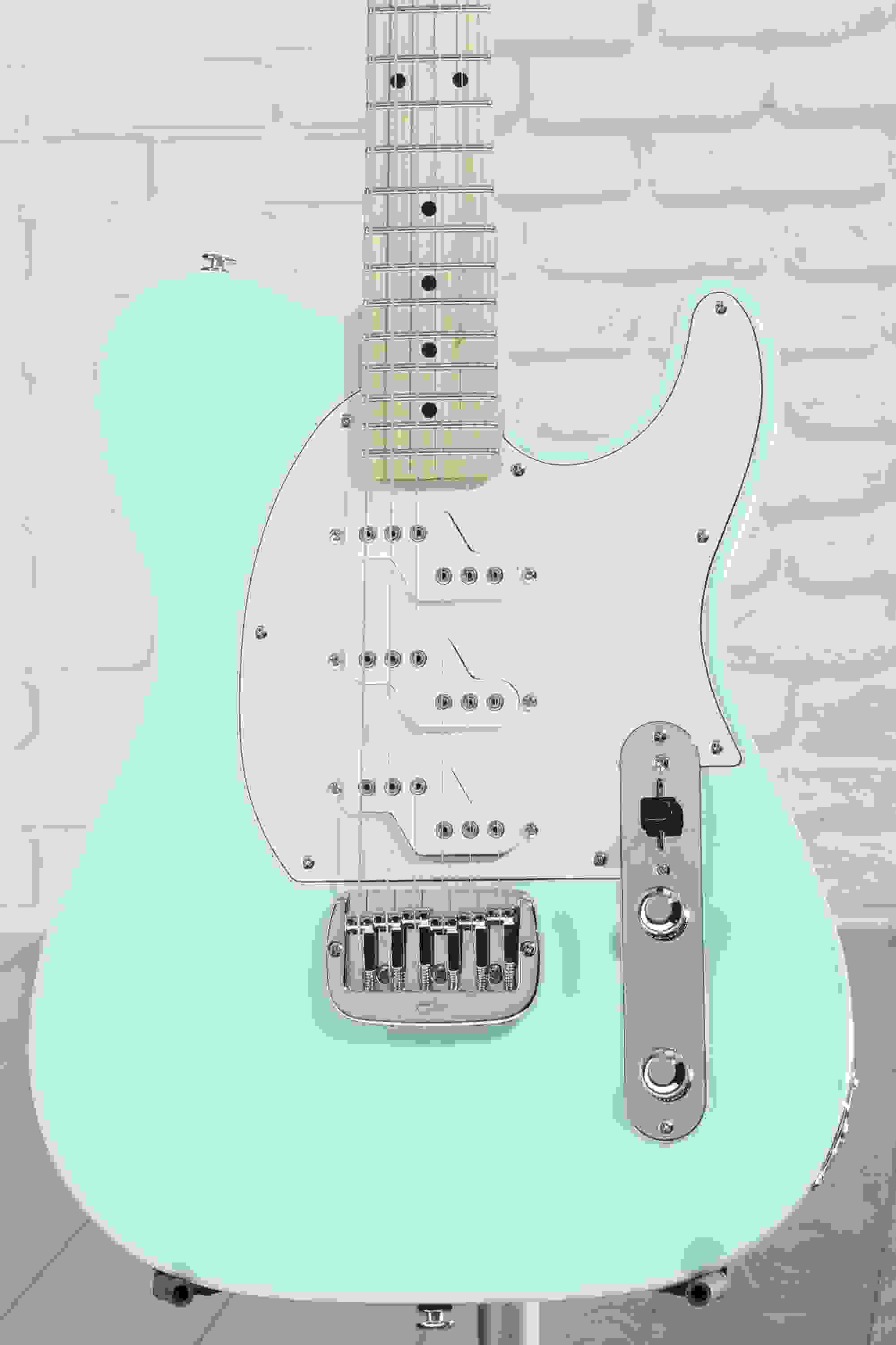 G&L Fullerton Deluxe ASAT Z3 Electric Guitar - Sonic Blue | Sweetwater