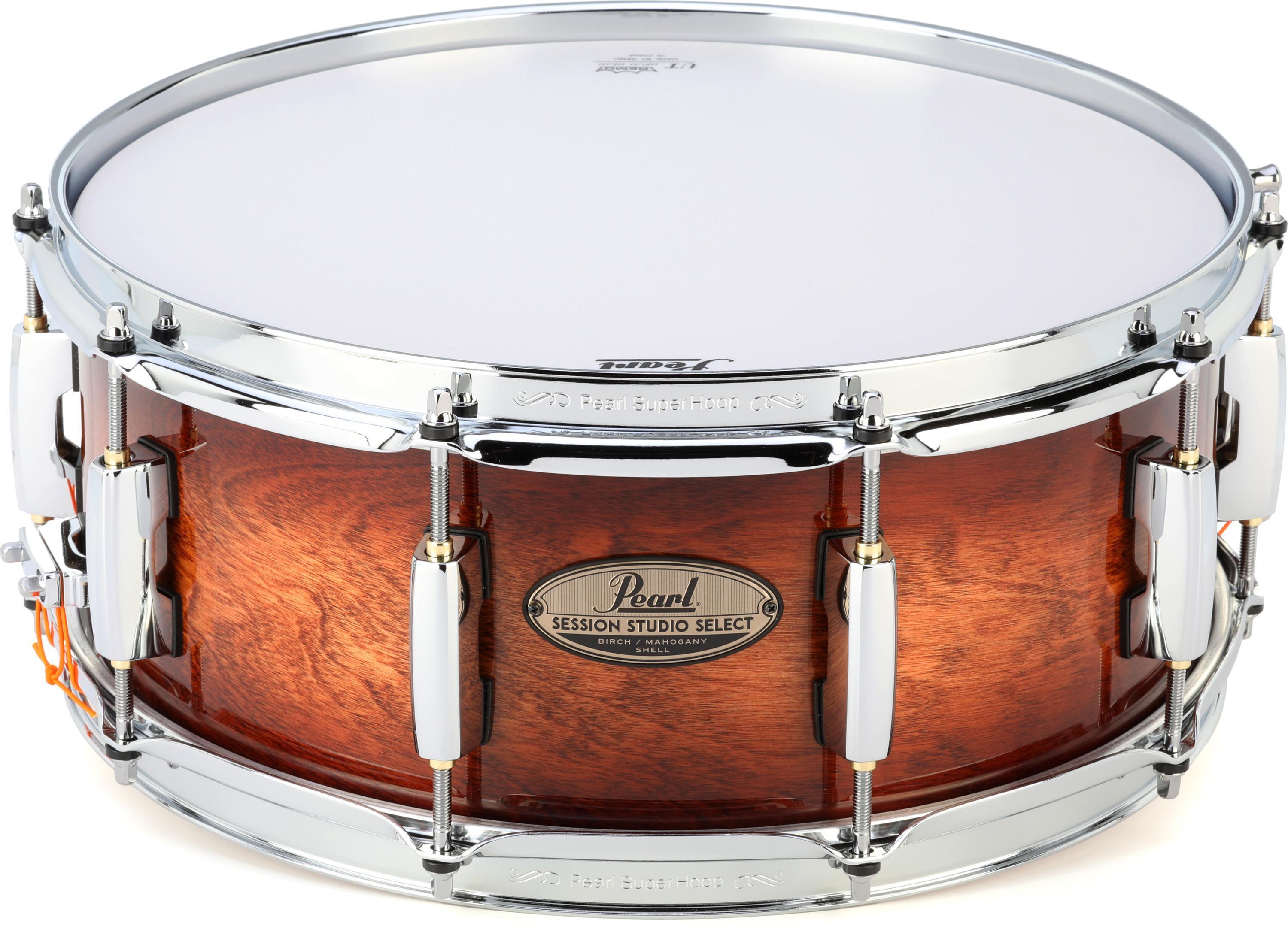 Pearl Session Studio Select Snare Drum - 5.5 inches x 14 inches, Gloss ...