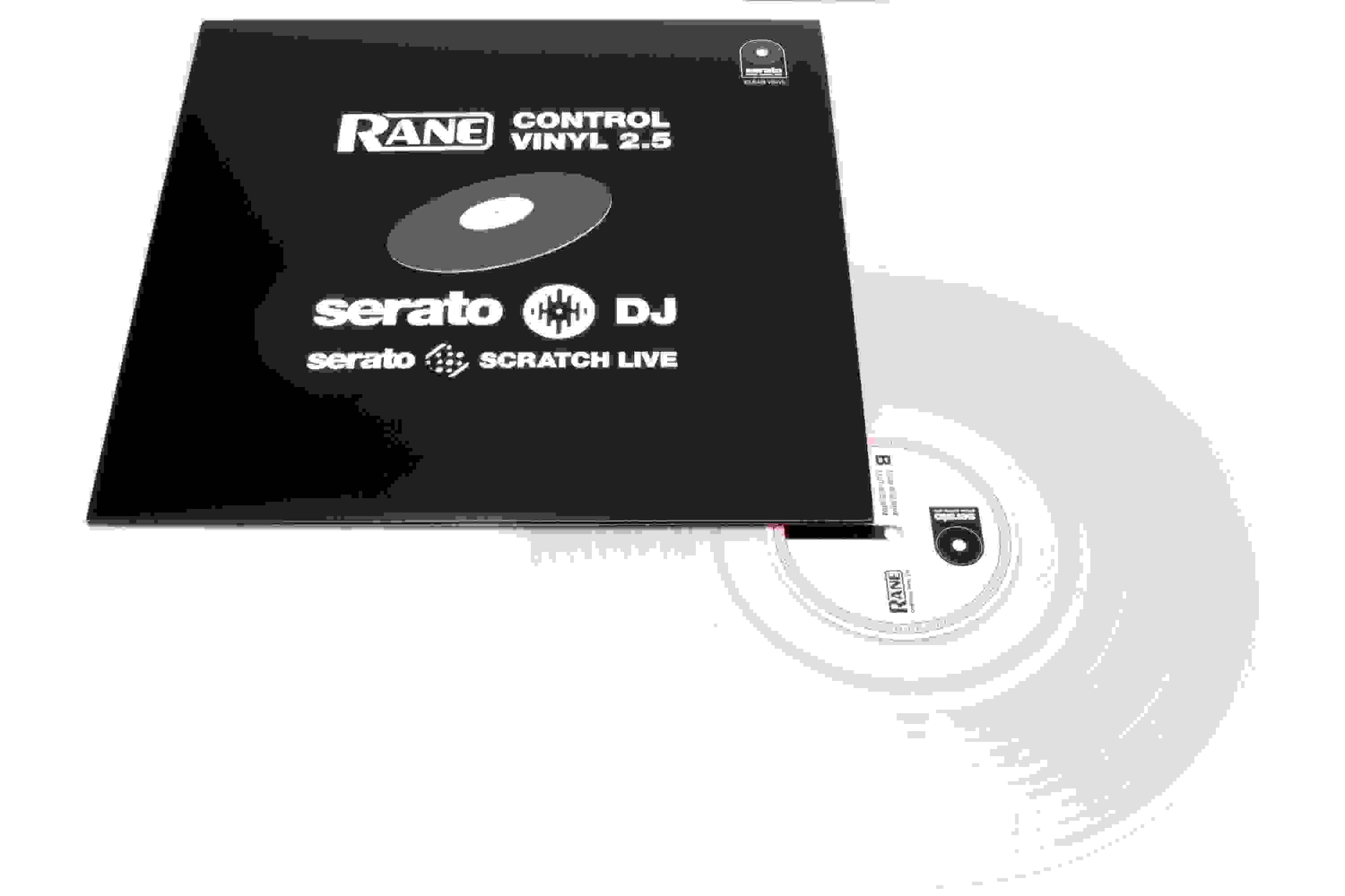 Rane Serato Control Vinyl - Clear | Sweetwater