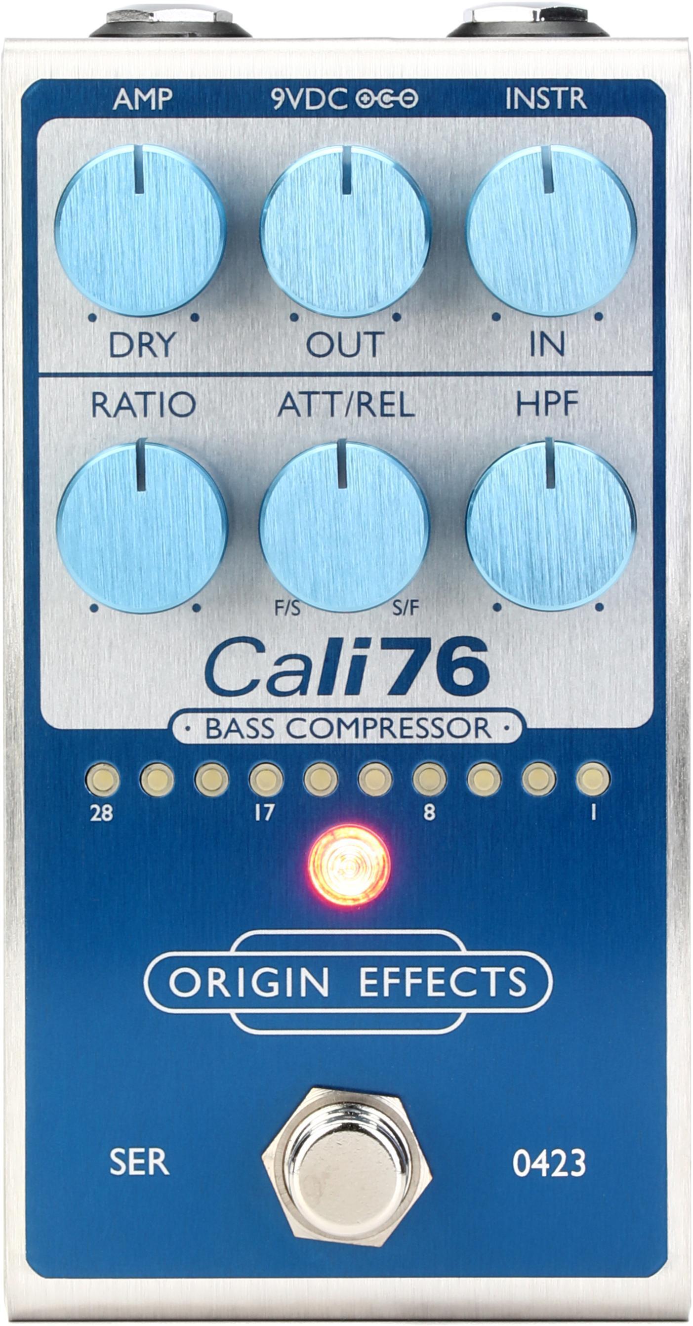 Origin Effects Cali76 Bass Compressor Pedal - Super Vintage Blue ...
