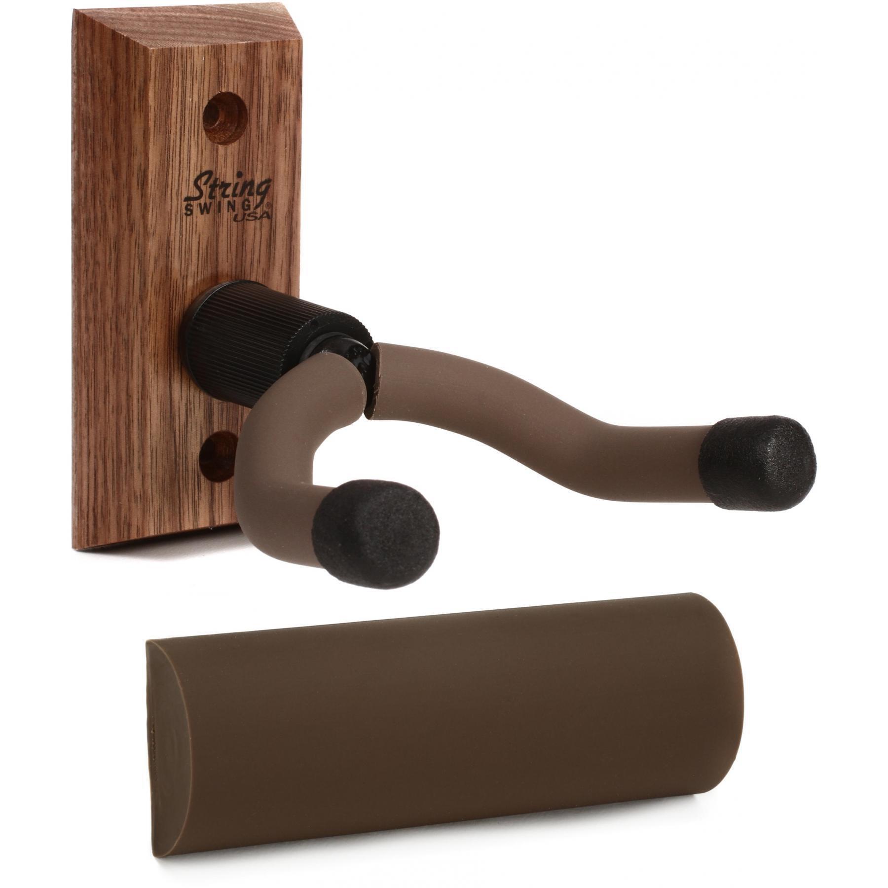 String Swing CC01 Wall Mount Classical Guitar Hanger with Wall Bumper ...