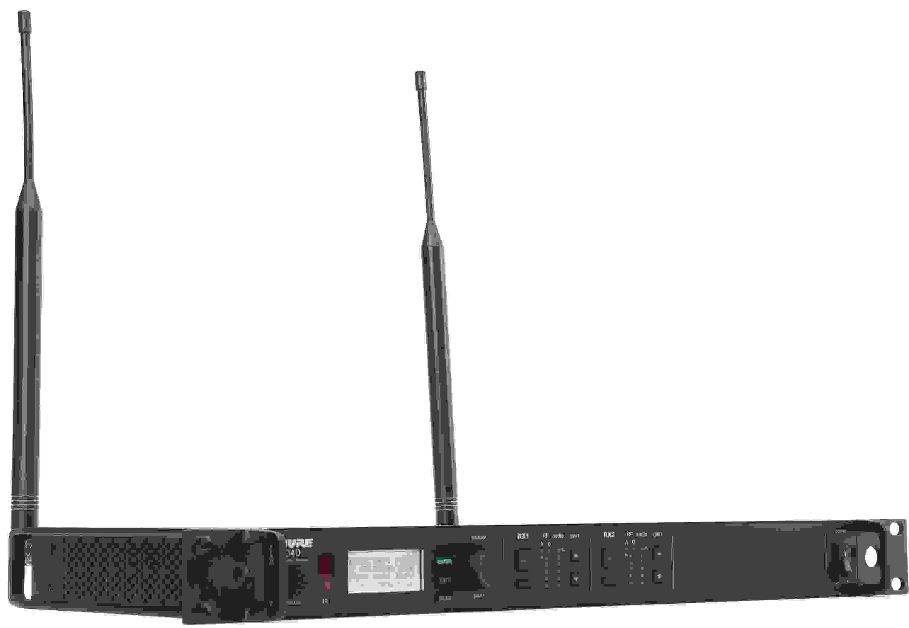 Shure ULXD4D Dual Channel Digital Wireless Receiver - G50 Band | Sweetwater