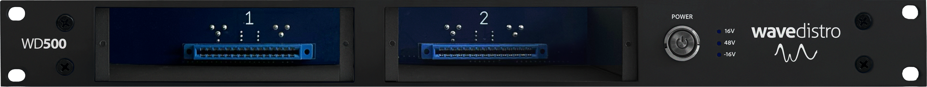 Wave Distribution WD500 2-slot 500 Series Chassis | Sweetwater