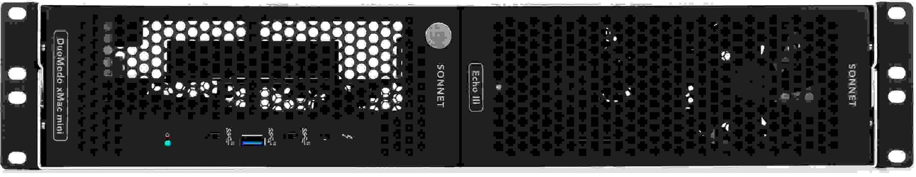 Sonnet Technologies DuoModo xMac mini/Echo III Rackmount System ...