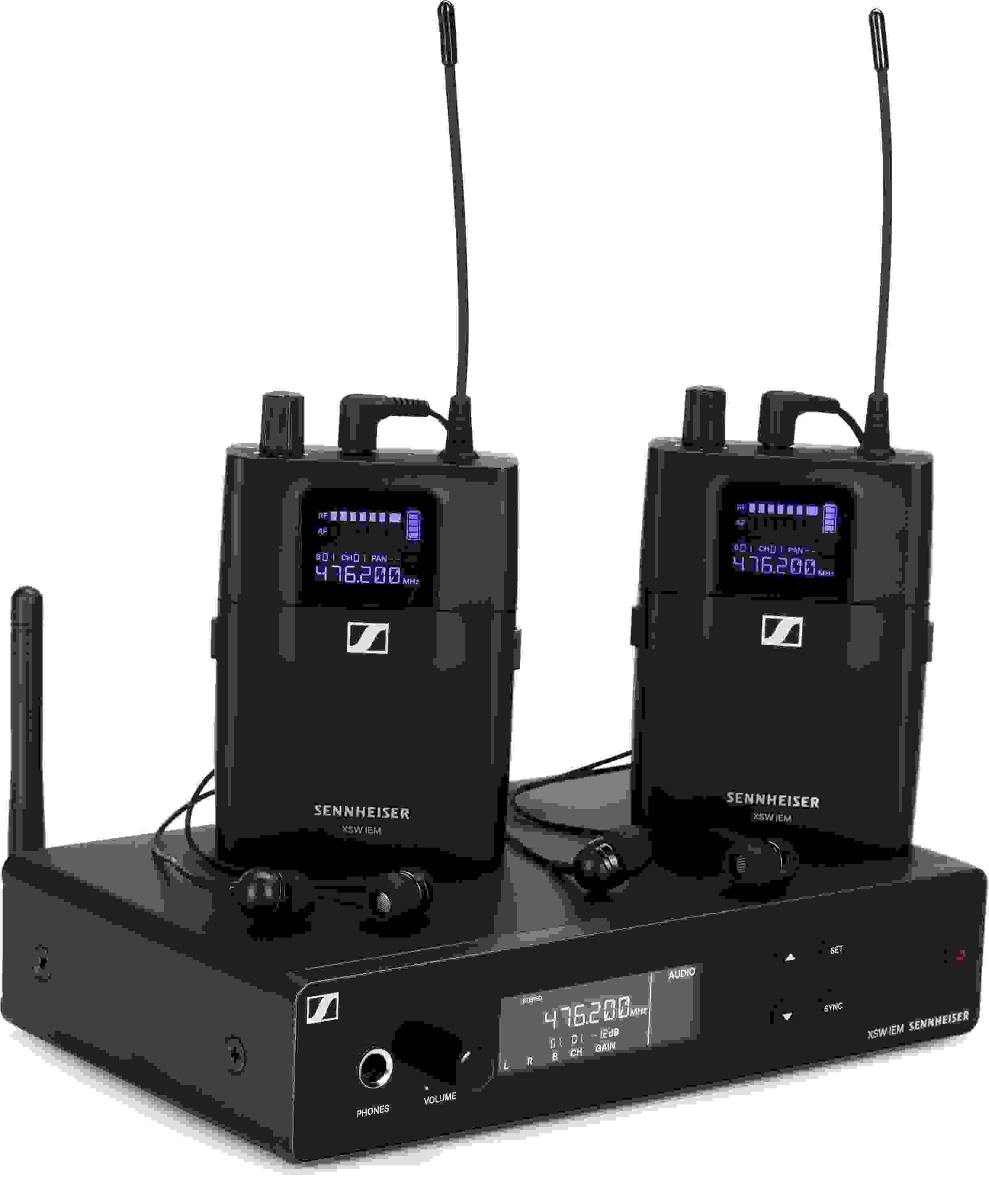 Sennheiser XSW IEM Wireless In-ear Monitor System Bundle - A Band ...